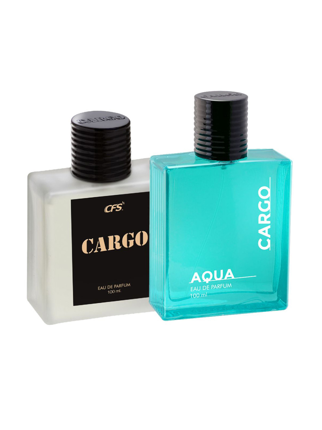 Buy CFS Set Of Cargo Black & Cargo Aqua Long Lasting Eau De Parfum ...