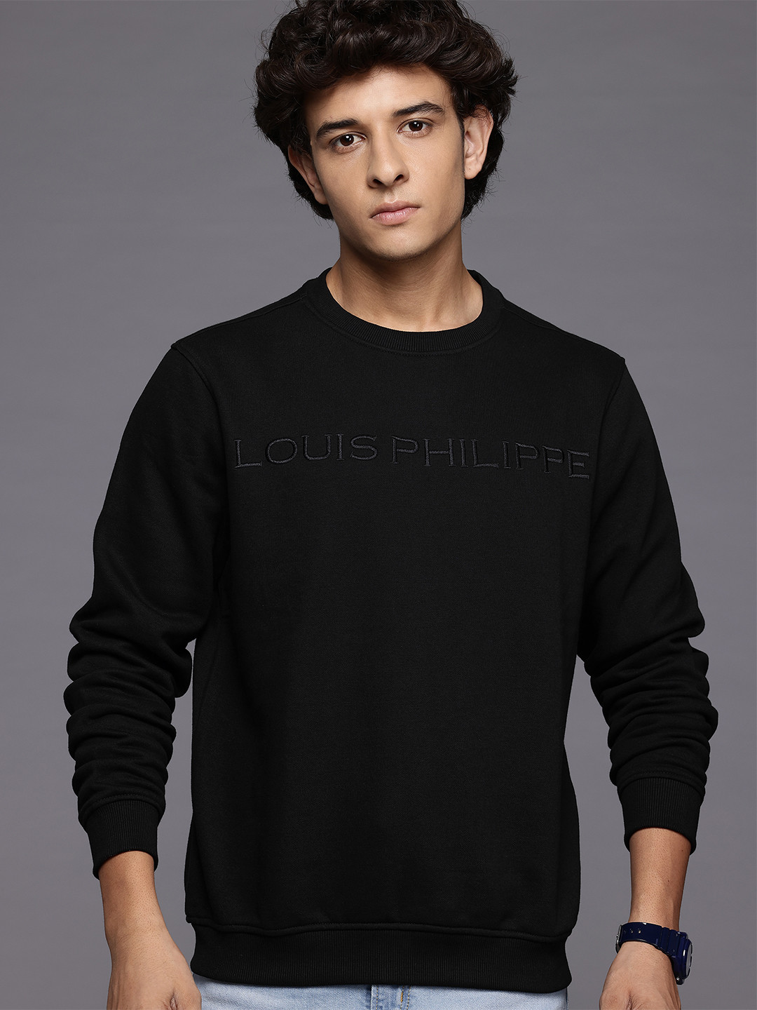 Buy Louis Philippe Sweatshirt - Sweatshirts for Men 30306832 | Myntra