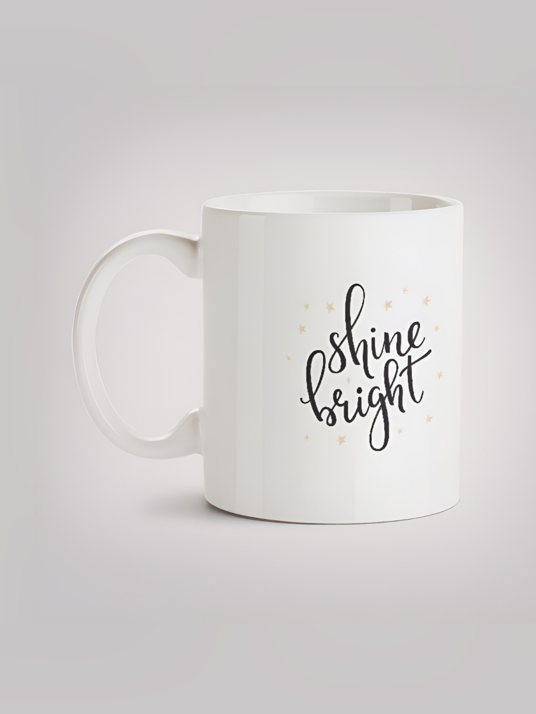 Buy MOTIVATE BOX Black & White Text Or Slogans Printed Ceramic Glossy ...