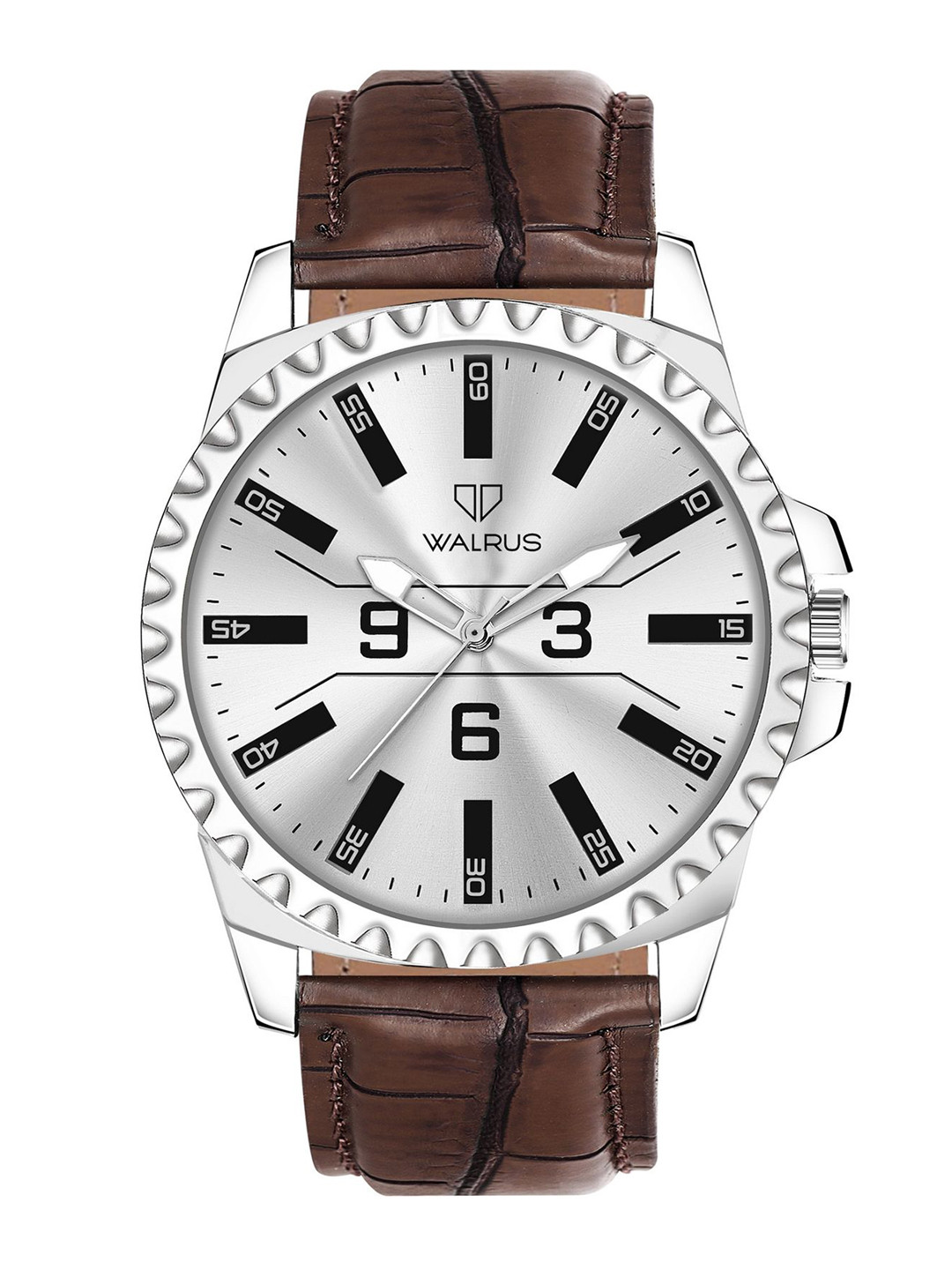 Buy Walrus Men Brass Embellished Dial & Straps Analogue Watch WWTM ...