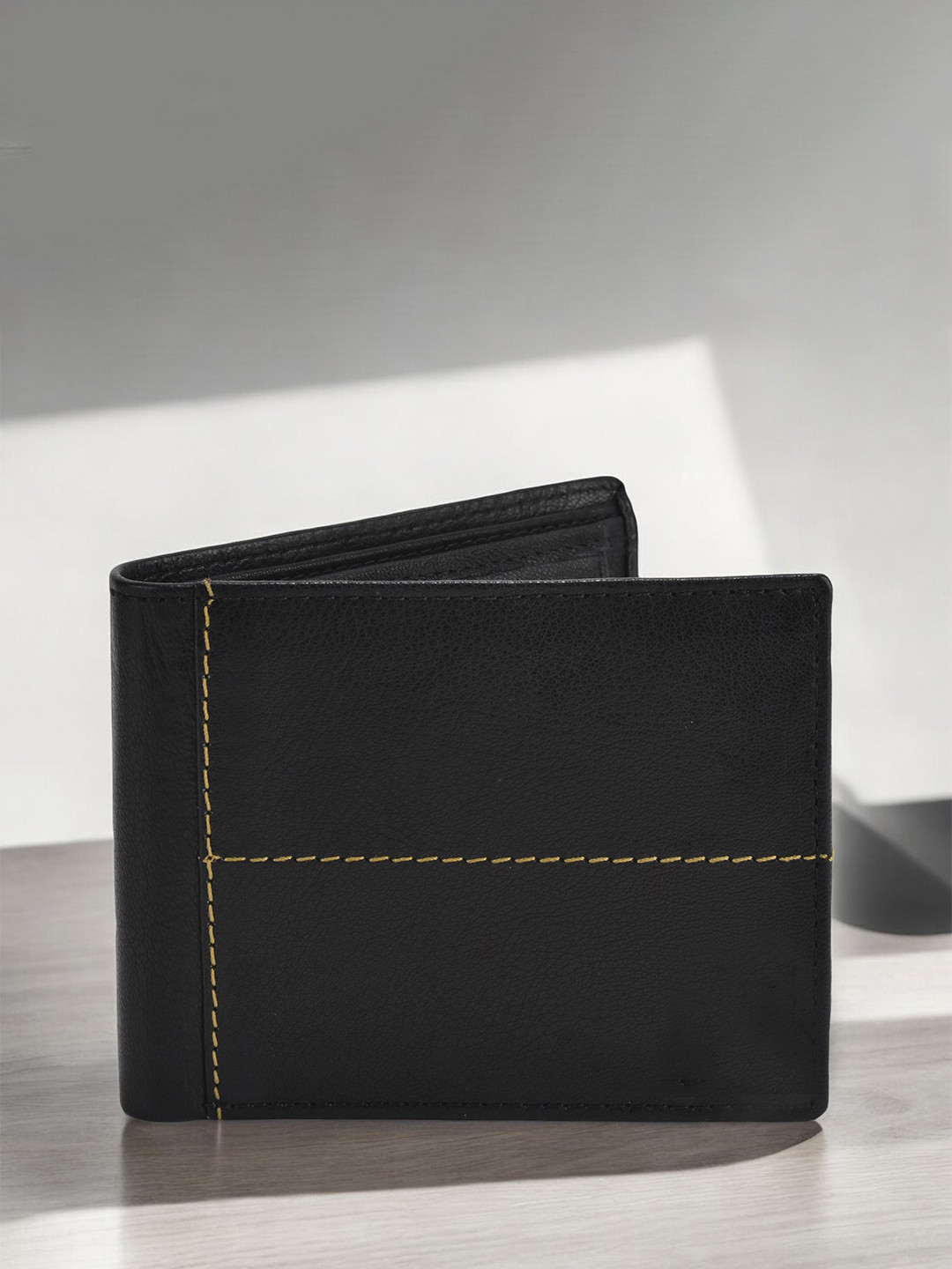 Buy The Roadster Lifestyle Co Men Textured Leather Two Fold Wallets ...