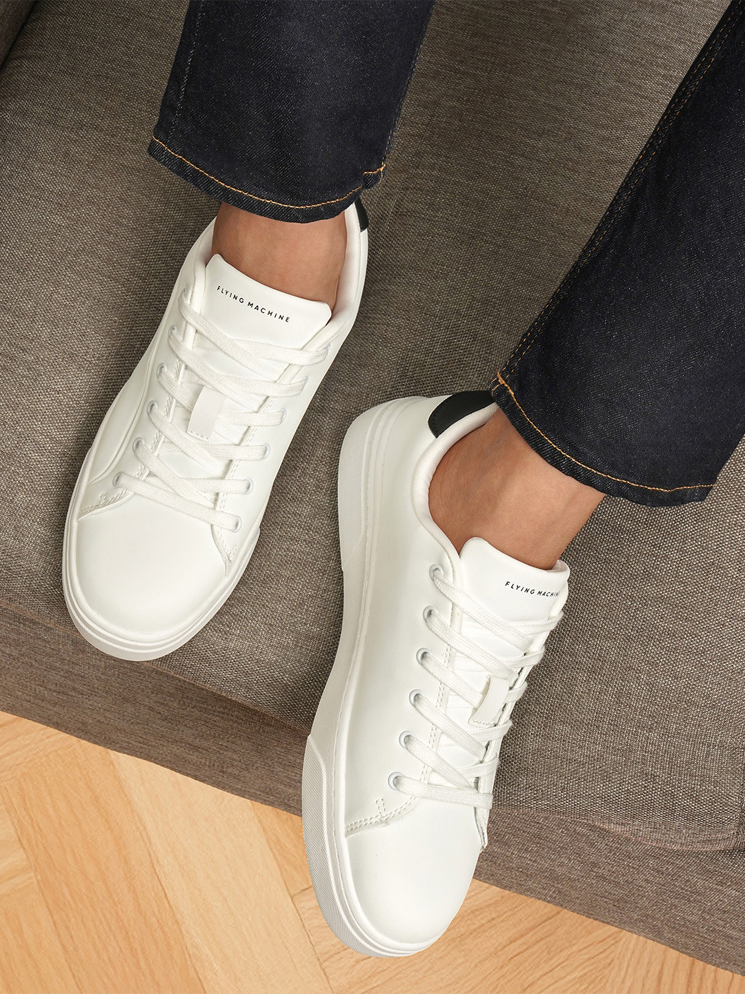 Buy Flying Machine Men PU Sneakers - Casual Shoes for Men 30336219 | Myntra