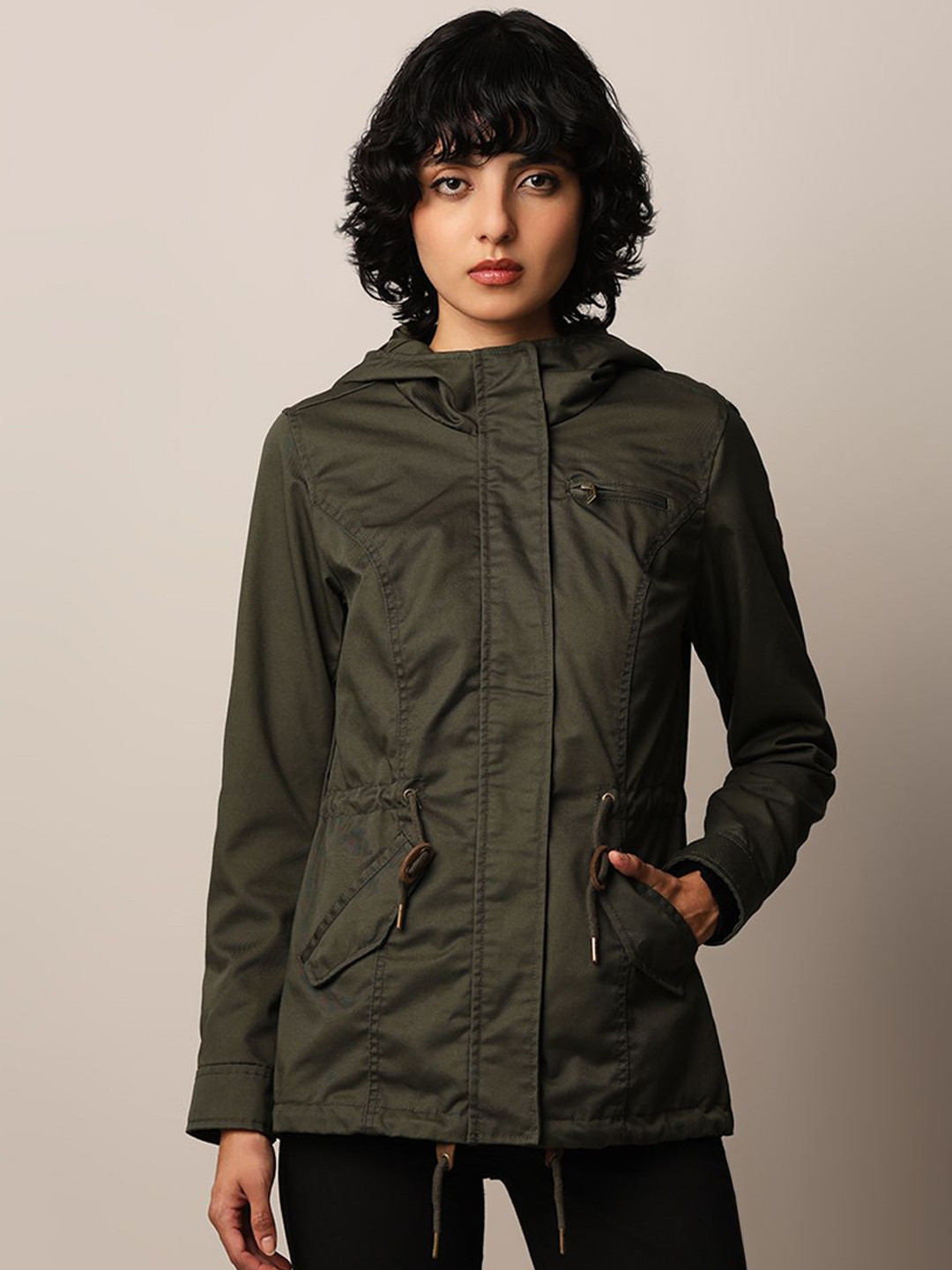 Buy ONLY Women Longline Denim Jacket With Embroidered - Jackets for ...