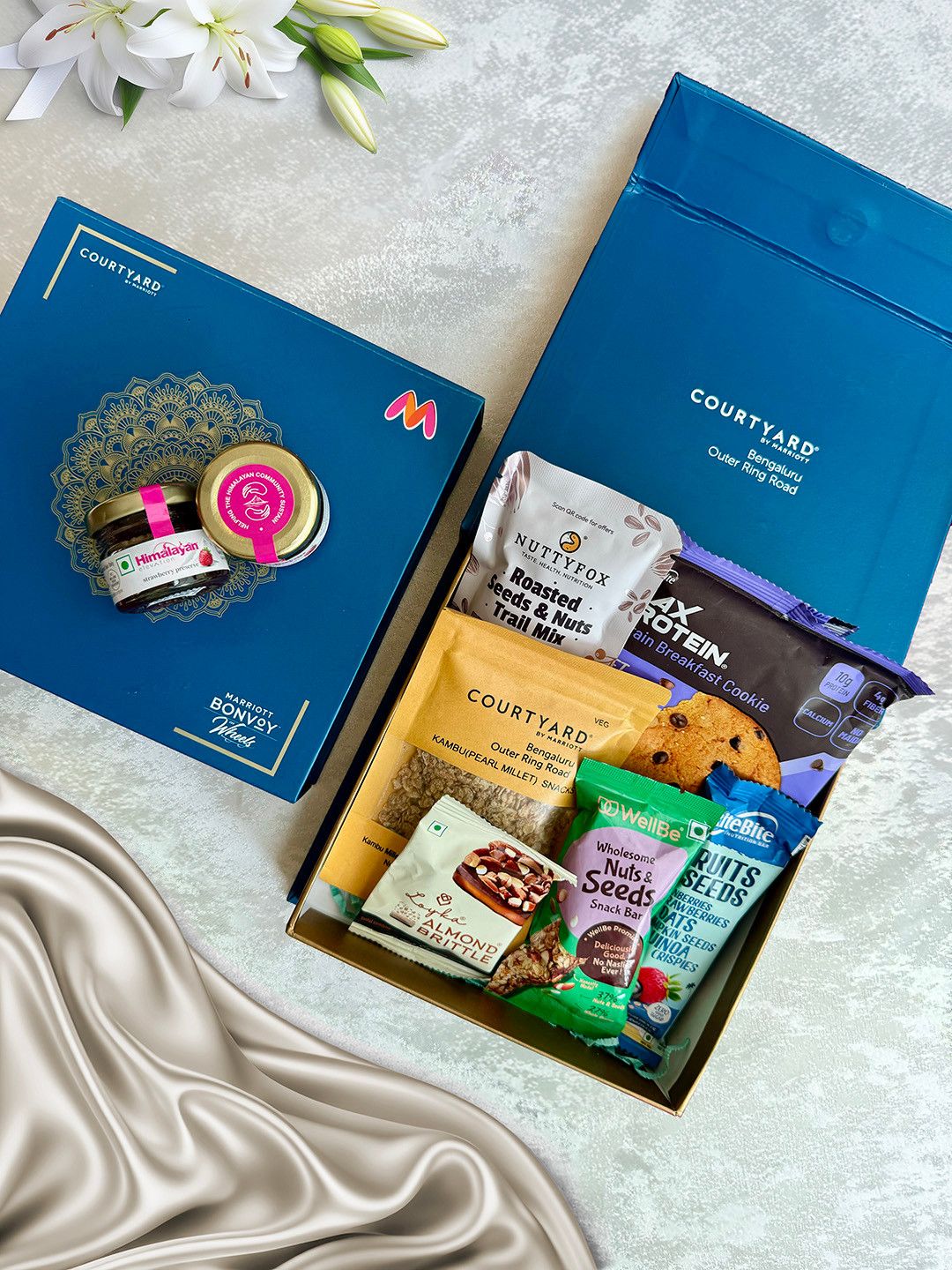 Buy Courtyard By Marriott BLR ORR 8Pcs Assorted Gift Hamper - Assorted ...