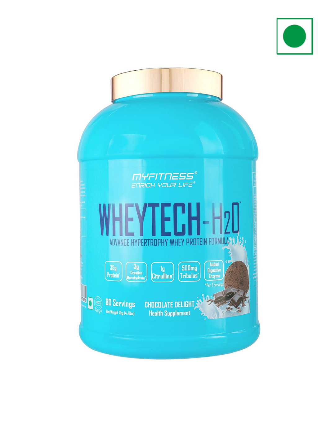 Buy Myfitness Wheytech H2O Whey Protein Powder Chocolate Delight 2kg ...