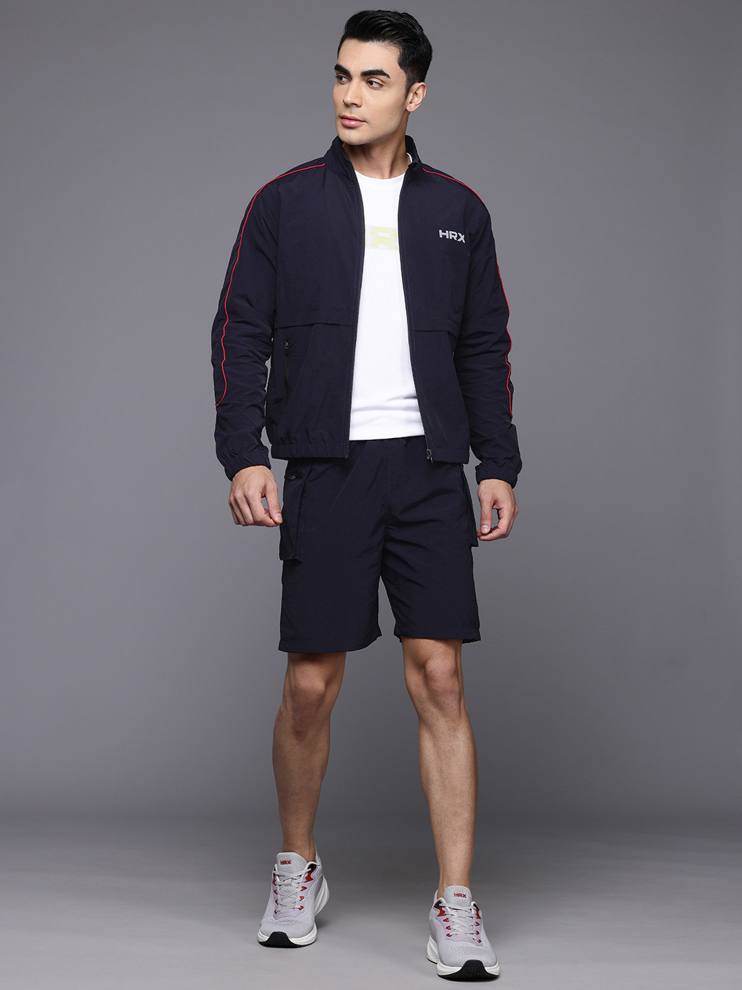 Buy HRX By Hrithik Roshan Men Rapid Dry Running Track Suit - Tracksuits ...