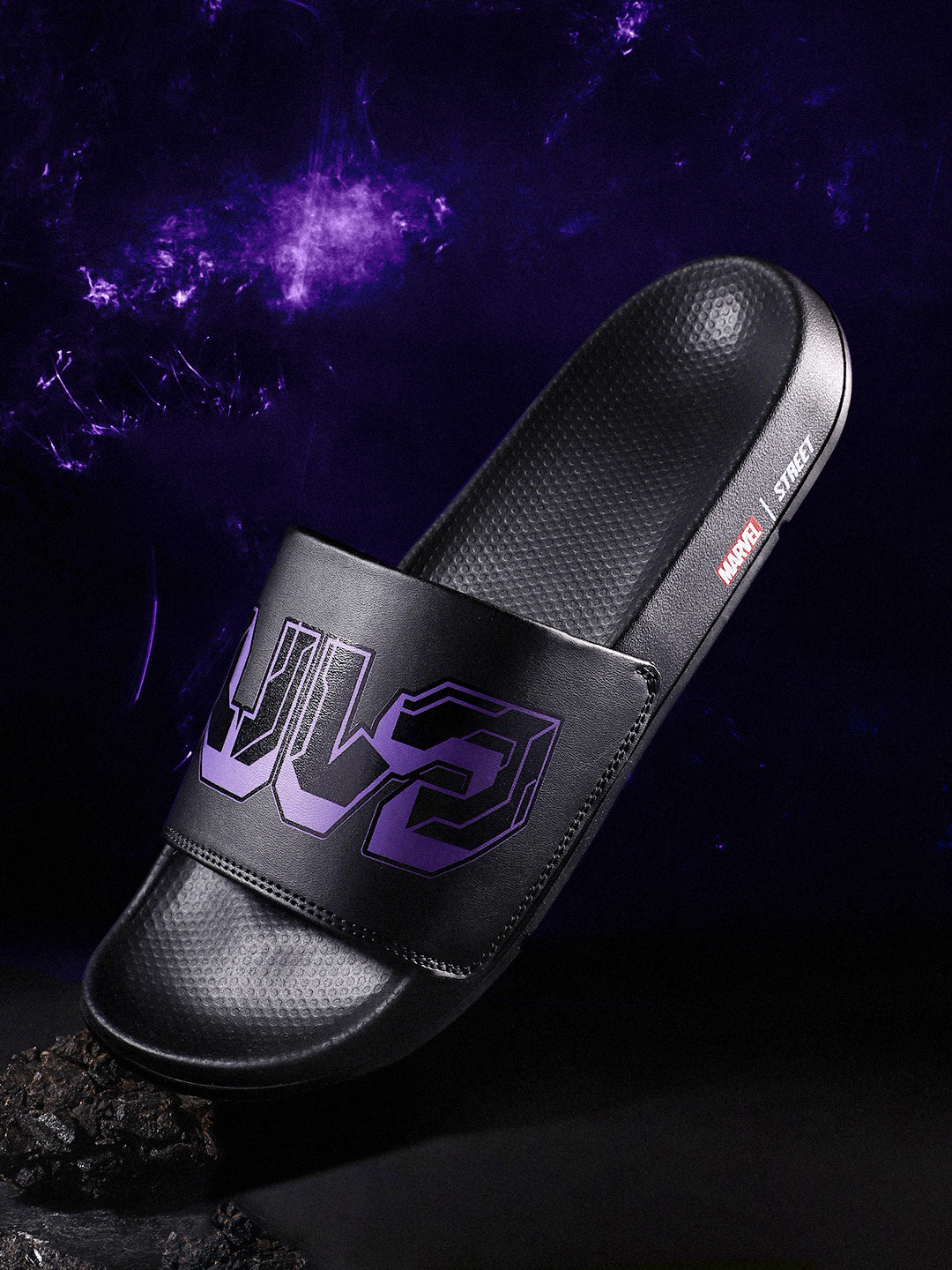 Buy MARVEL STREET Men Printed Sliders - Flip Flops for Men 30394093 ...