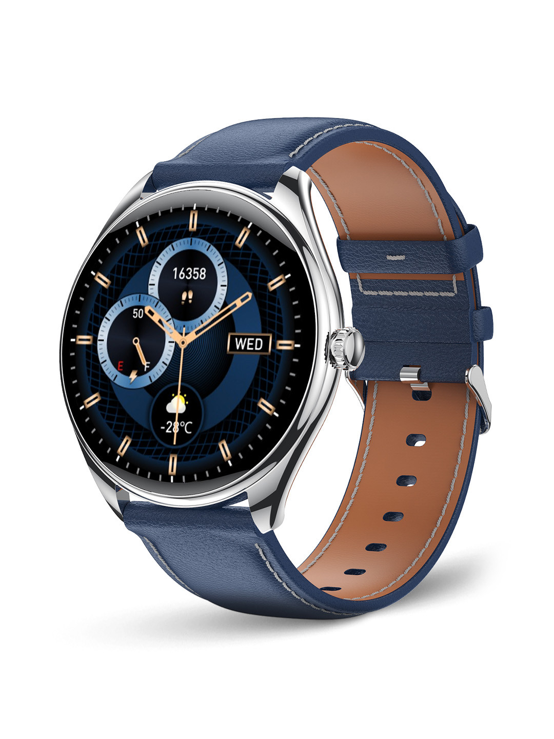 Buy Pebble Royale Legend 1.43" AMOLED Display Smartwatch With Bluetooth ...