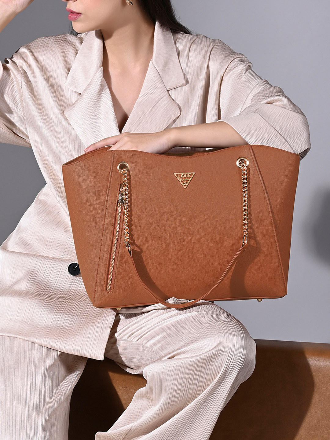 Buy LAVIE Signature Women Houston Tote Handbag - Handbags for Women ...