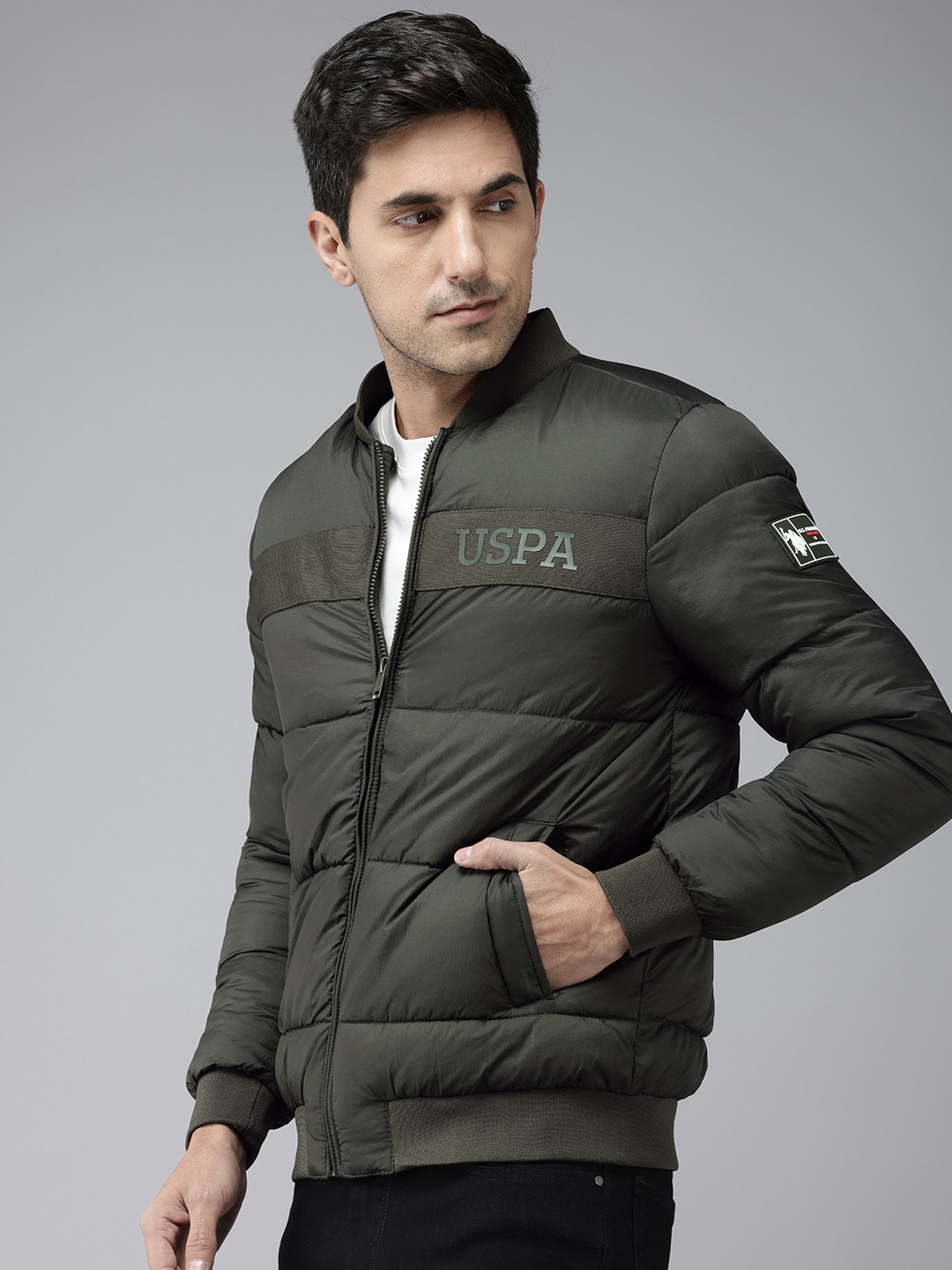 Buy U.S. Polo Assn. Puffer Jacket - Jackets for Men 30424975 | Myntra