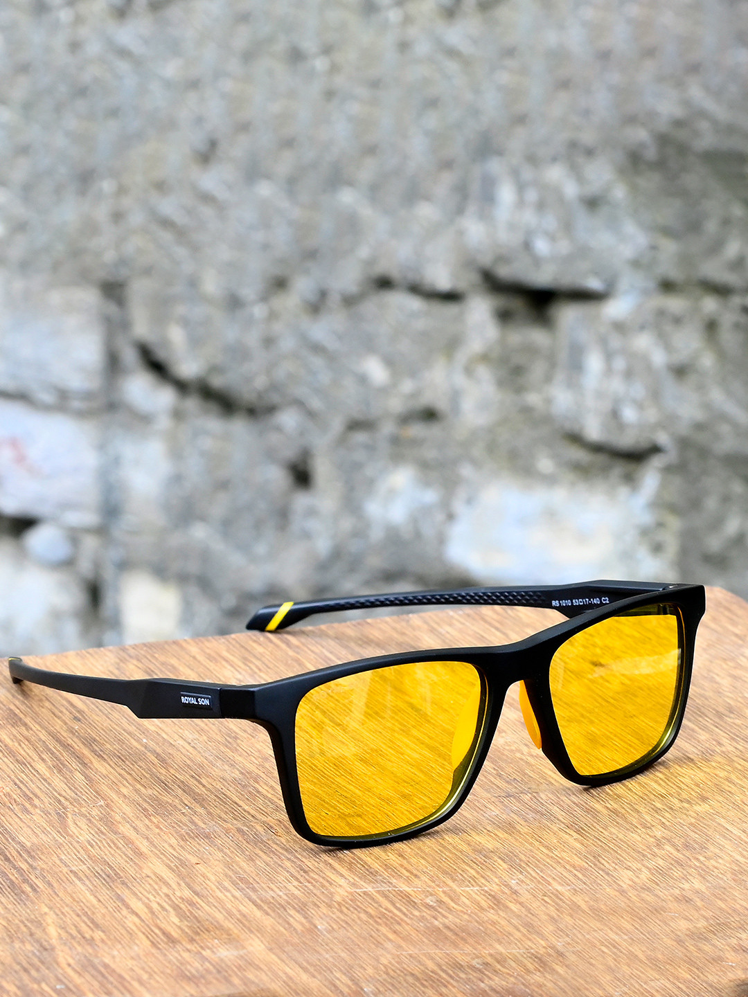 Buy ROYAL SON Men Square Sunglasses With Polarised And UV Protected Lens SG RS1010 C2 ...