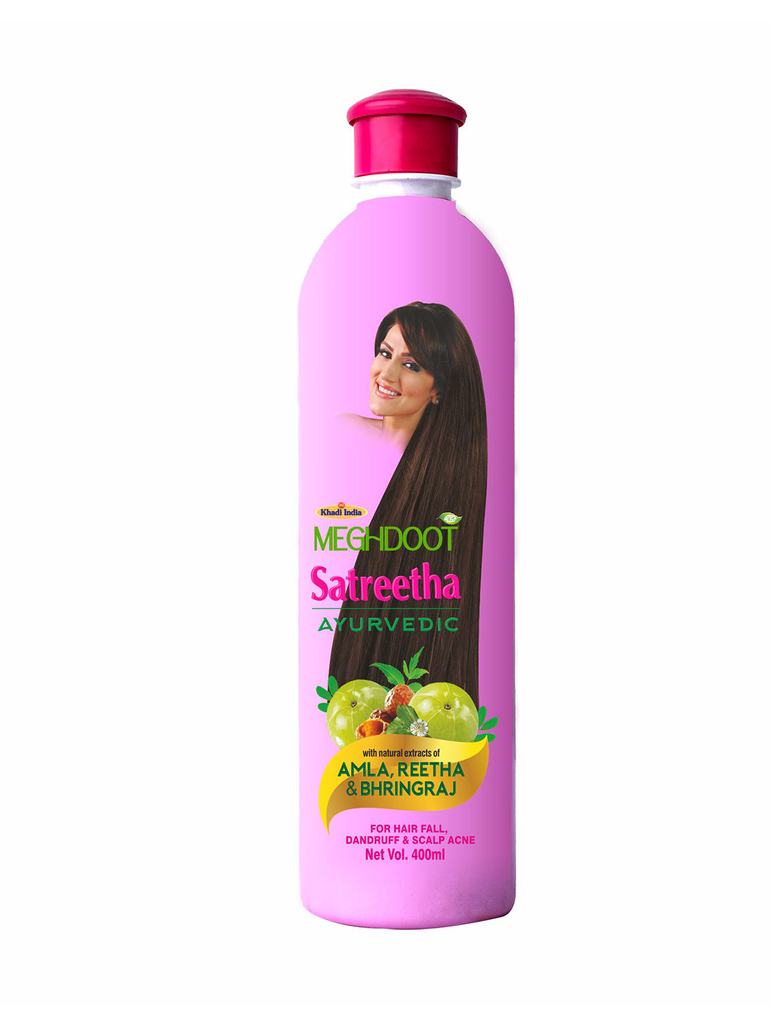 Buy MEGHDOOT Women's Ayurvedic Satreetha Hair Strengthening Shampoo ...