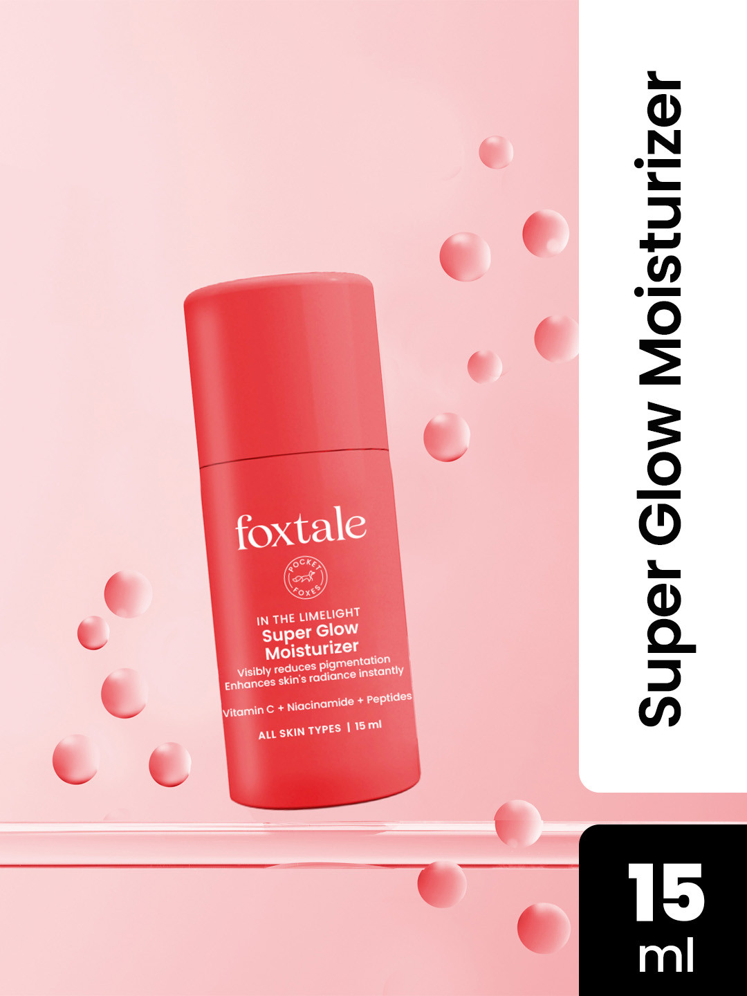 Buy Foxtale Vitamin C Super Glow Moisturiser With Niacinamide ...