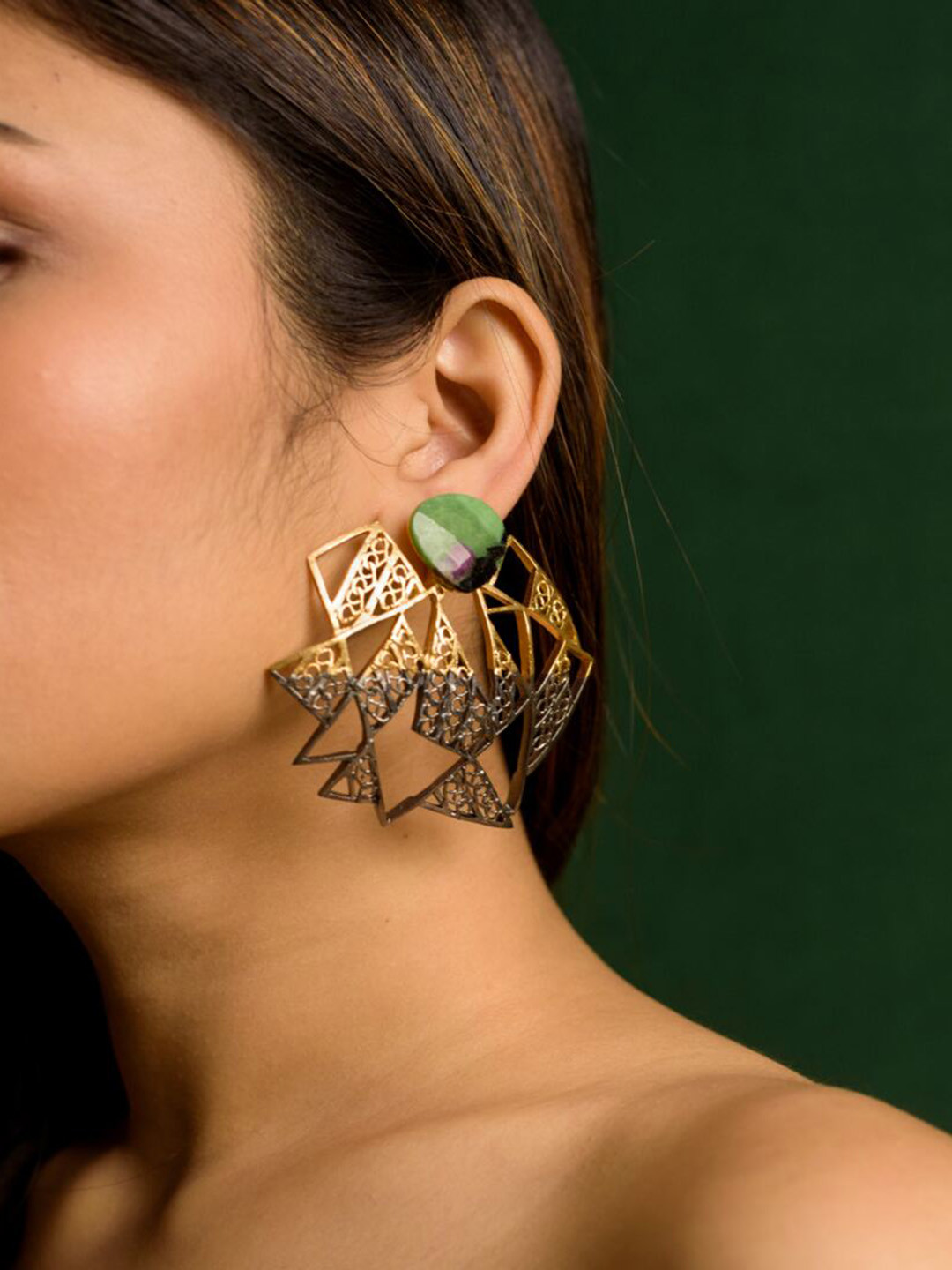 Buy Trupti Mohta Titilating Contemporary Drop Earrings - Earrings for ...