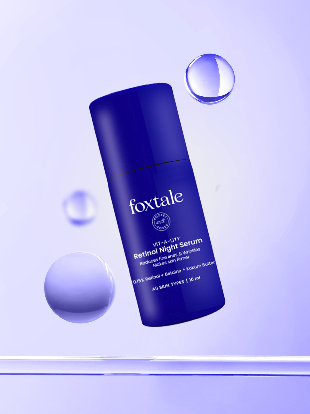 Buy FoxTale Lightweight Moisturizing & Anti Aging 0.15% Retinol Night ...