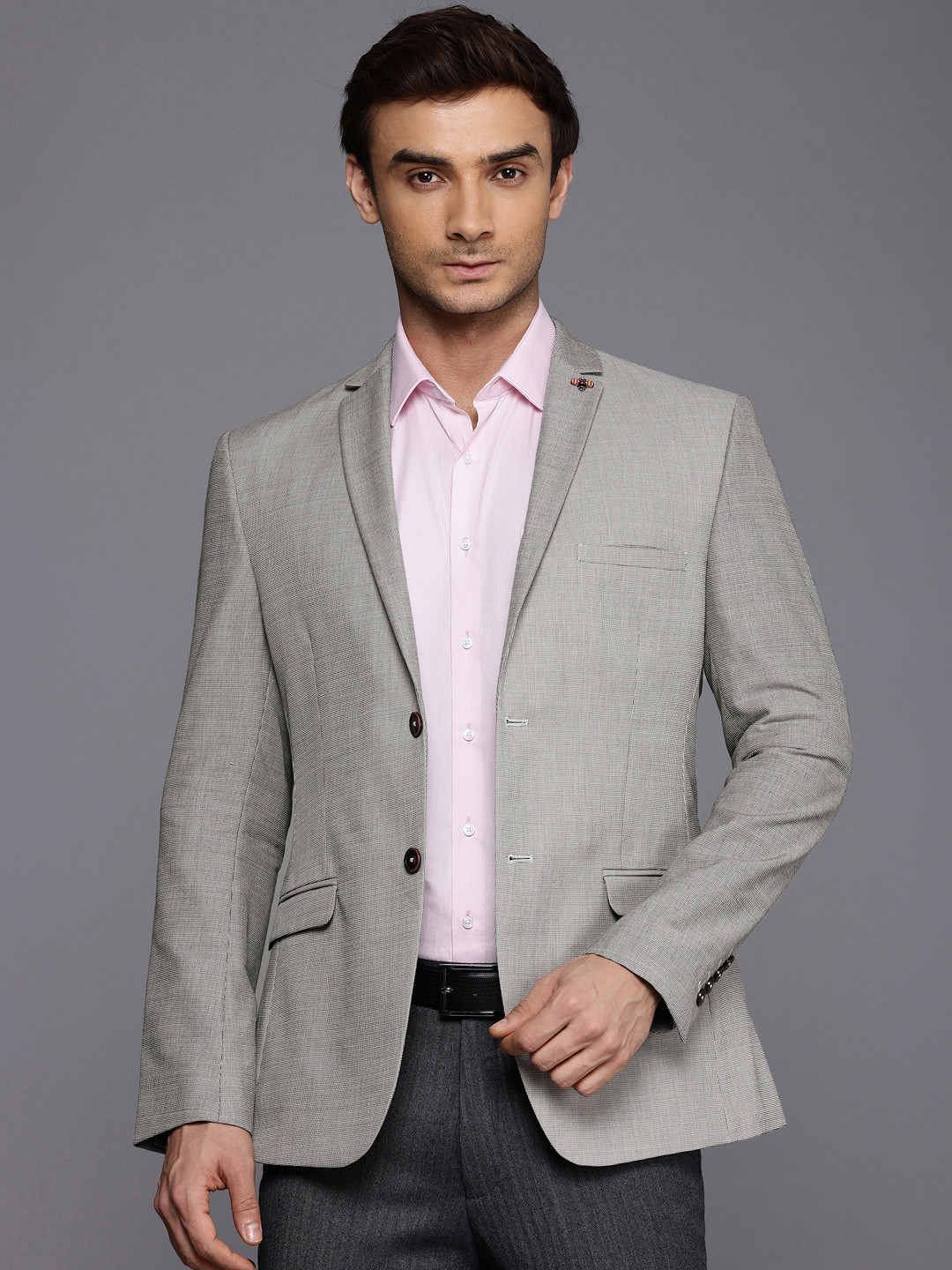 Buy Theme Men Solid Slim Fit Blazer - Blazers for Men 30479239 | Myntra