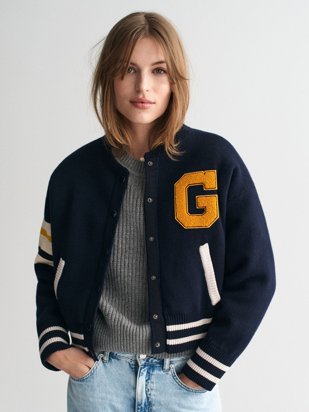 Buy GANT Women Embroidered Cardigan - Sweaters for Women 30528929 | Myntra