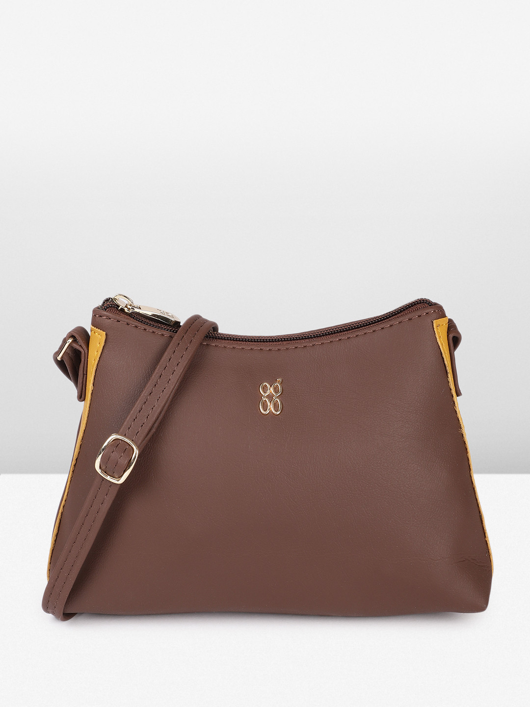 Buy Baggit Lpxe Silent 3T5 E Ziba Structured Sling Bag - Handbags for ...