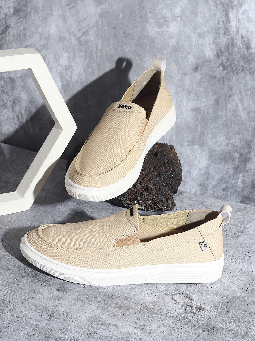 Buy Yoho Men Kite Breathable Slip On Sneaker - Casual Shoes for Men ...