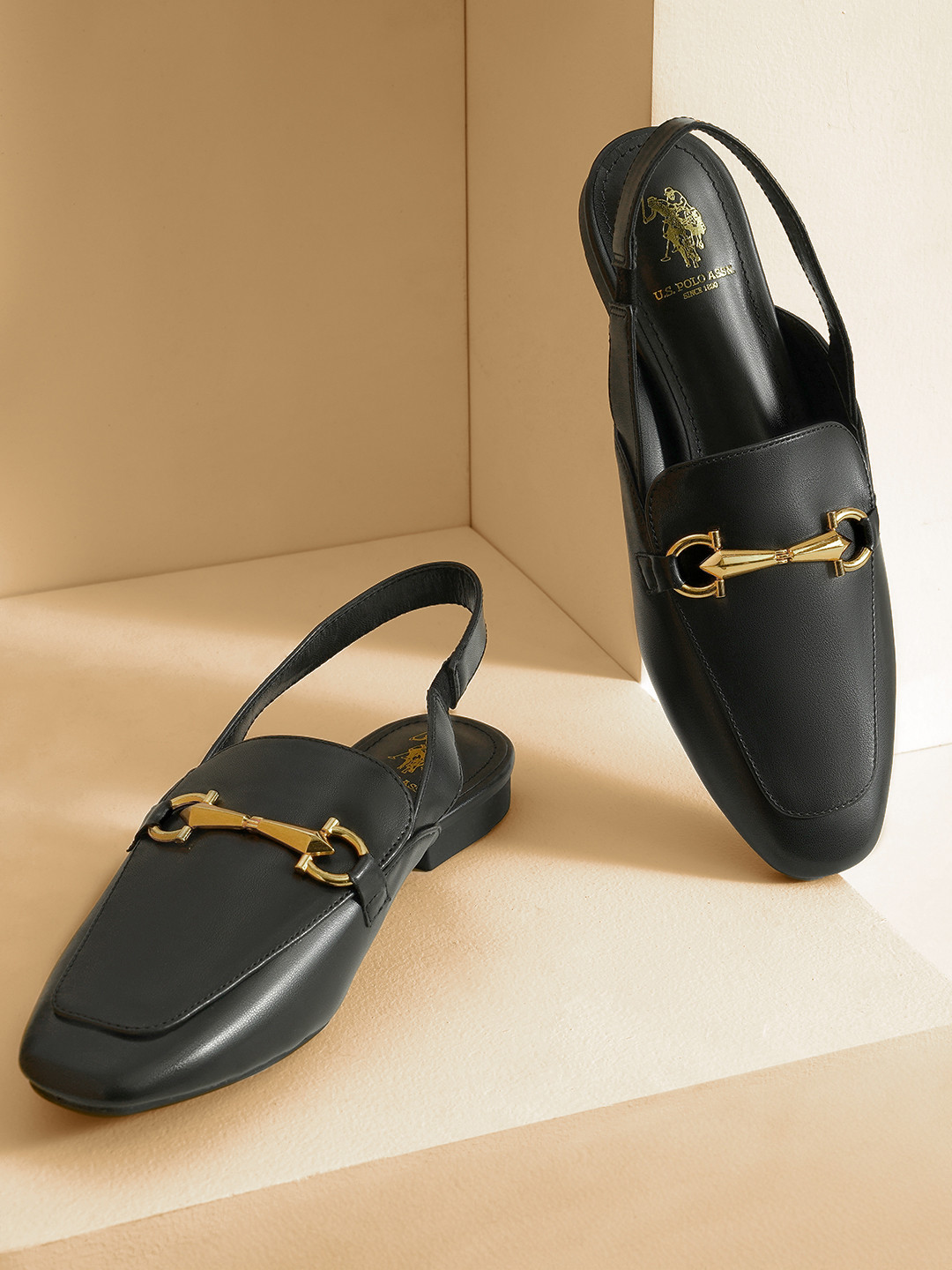 Buy U.S. Polo Assn. Amalia Women PU Horsebit Loafers - Casual Shoes for ...