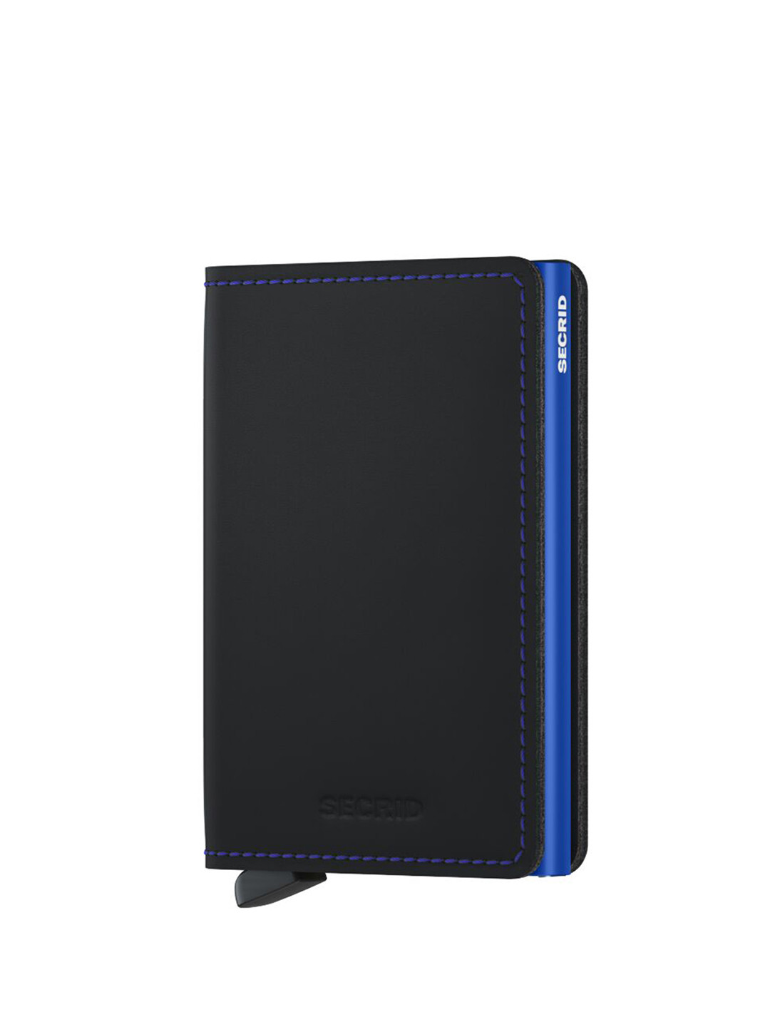 Buy SECRID Black & Blue Matte Slimwallet - Wallets for Men 30581341 ...