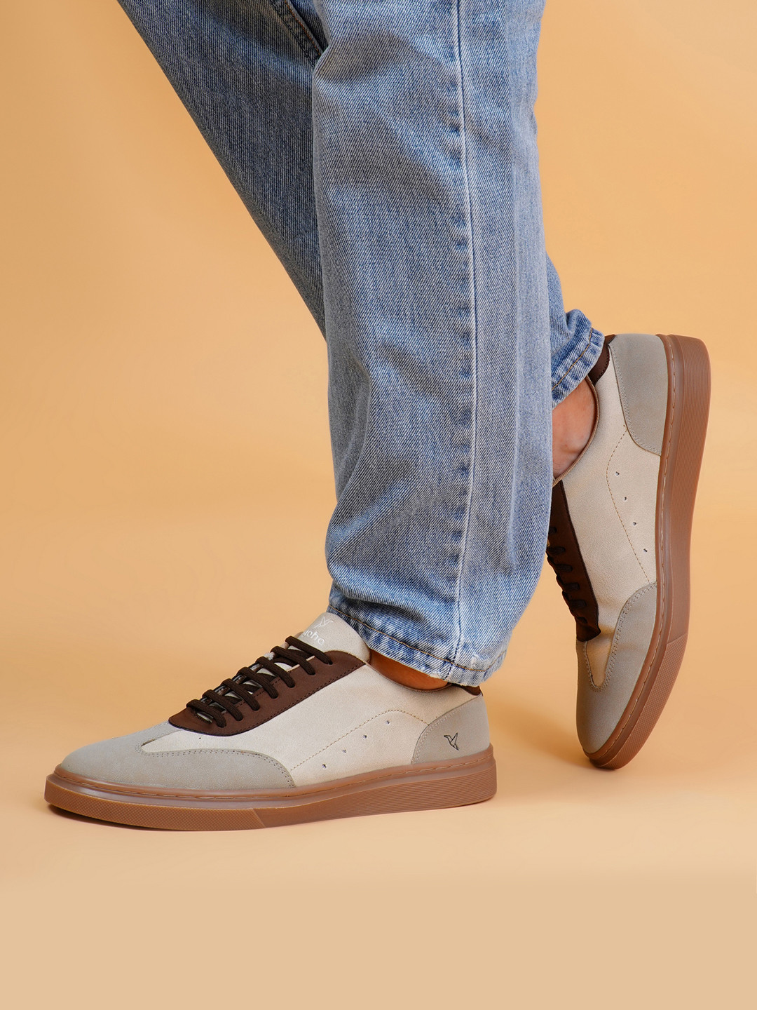 Buy Yoho Men Stitch Premium Suede Cushioned Slip On Sneaker - Casual ...