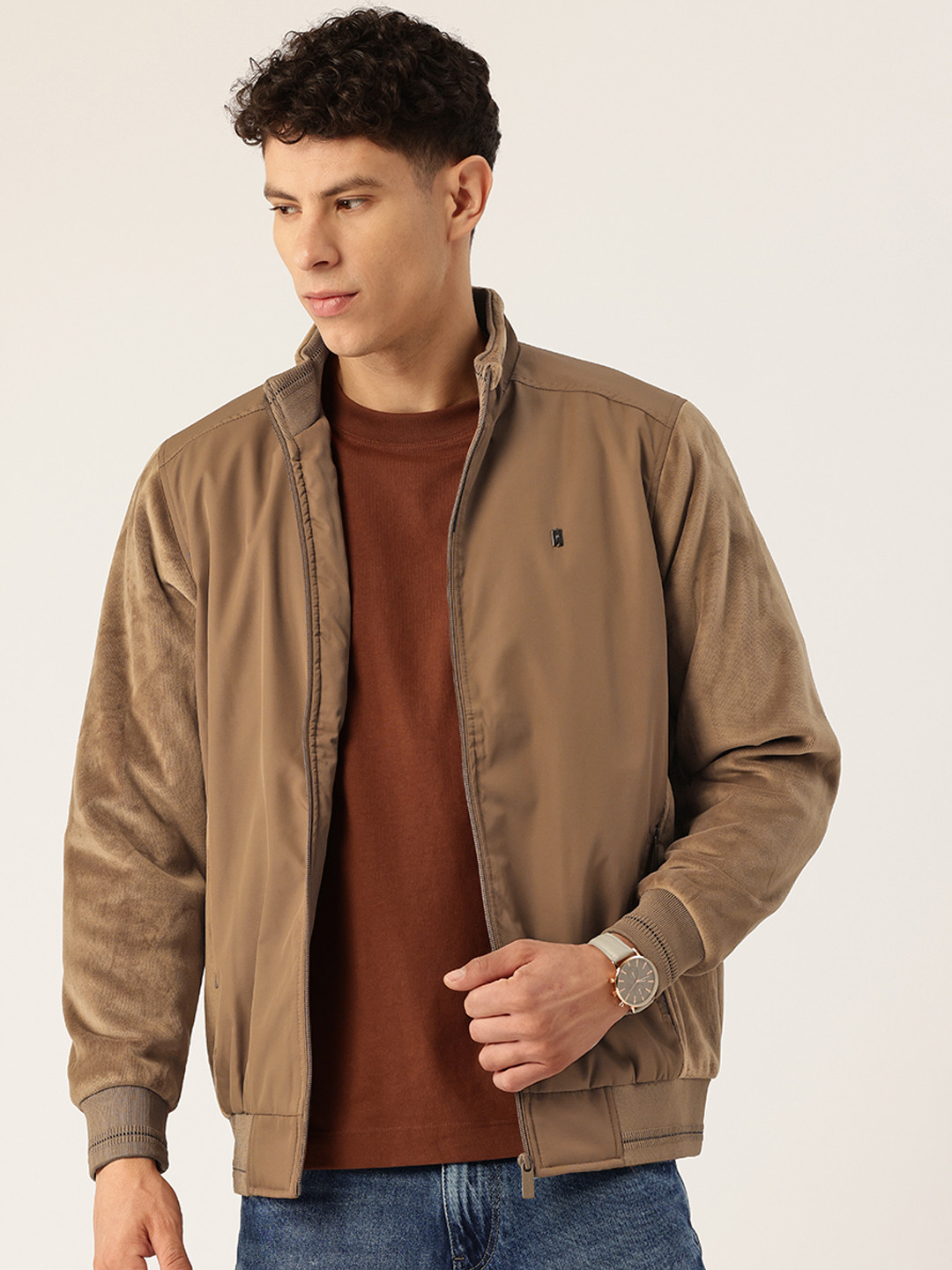 Buy Monte Carlo Mock Collar Padded Jacket - Jackets for Men 30585465 ...