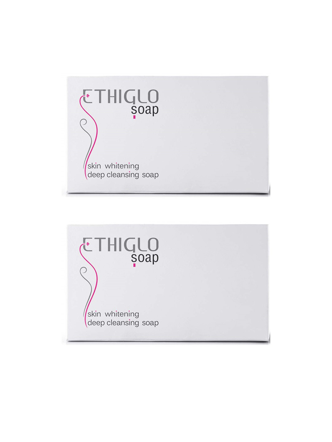Buy ETHIGLO Set Of 2 Skin Brightening Deep Cleansing Soap 75 G Each ...