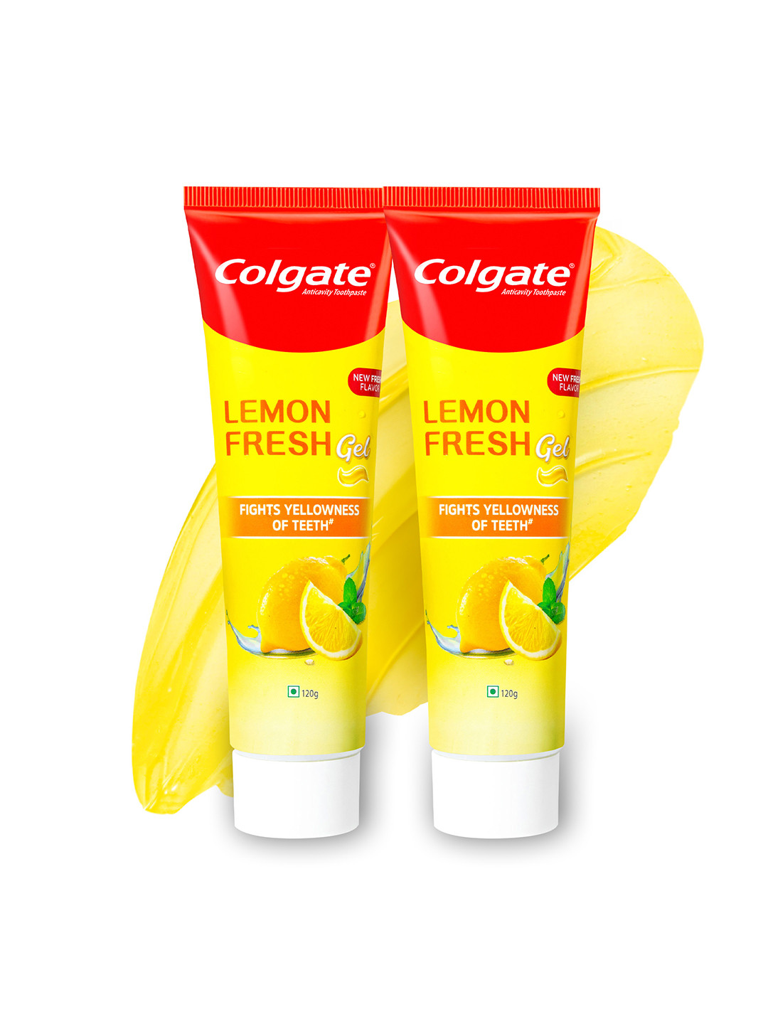 Buy Colgate Lemon Fresh Gel Toothpaste To Fight Yellowness Of Teeth ...