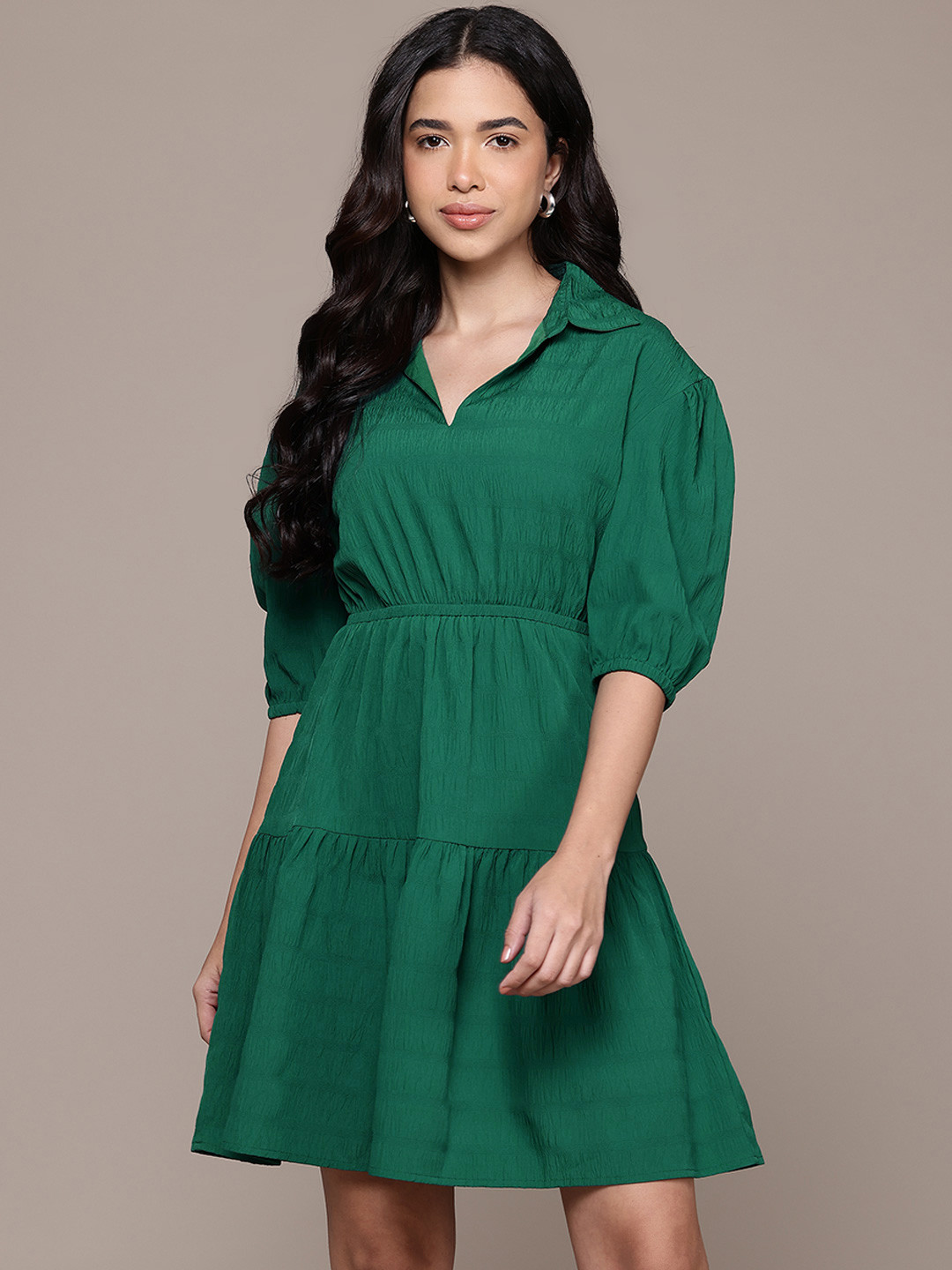 Buy Nautica Tiered A Line Mini Dress - Dresses for Women 30646630 | Myntra