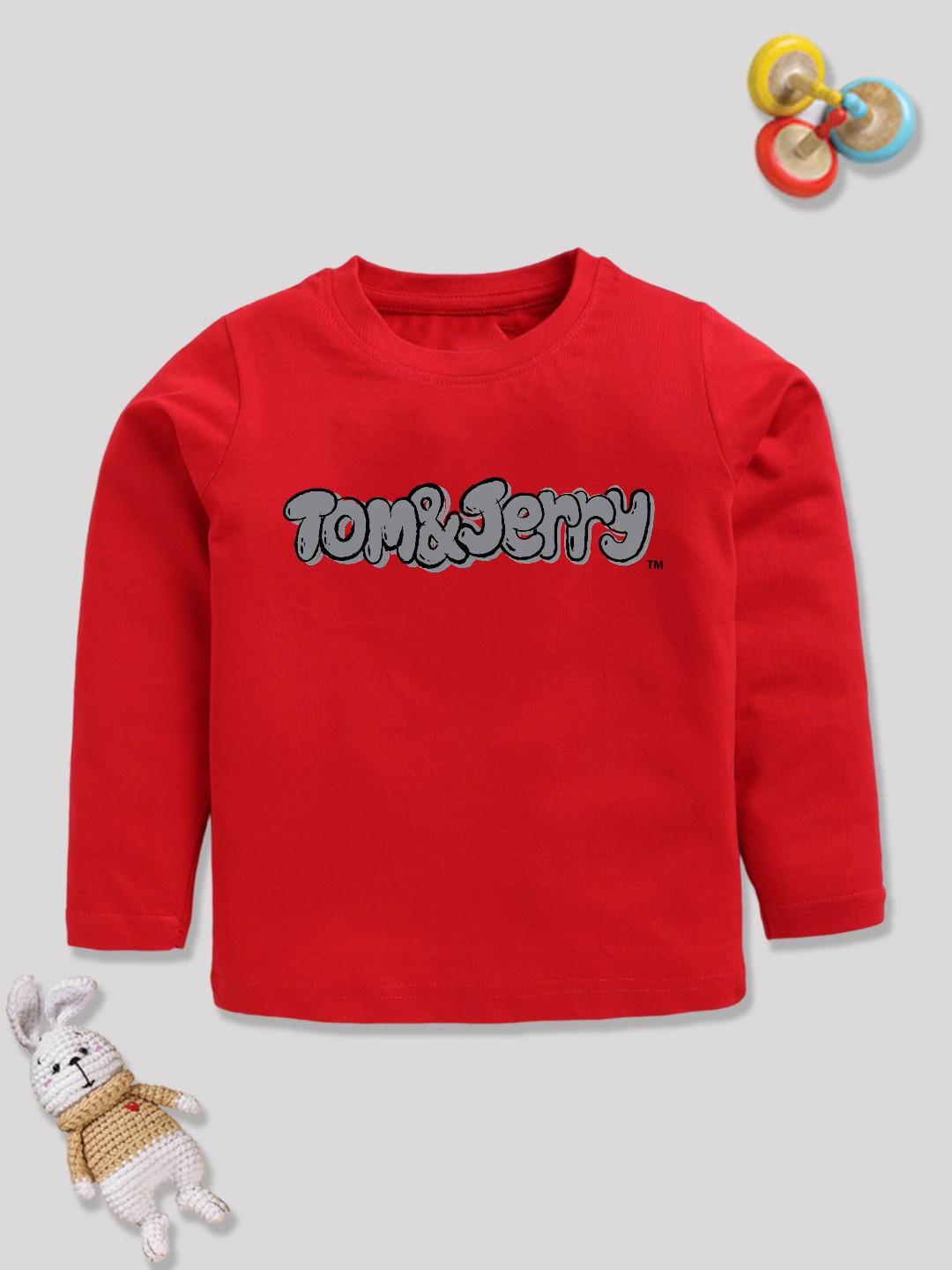 Buy YK X Minute Mirth Boys Tom& Jerry Printed T Shirt - Tshirts for ...
