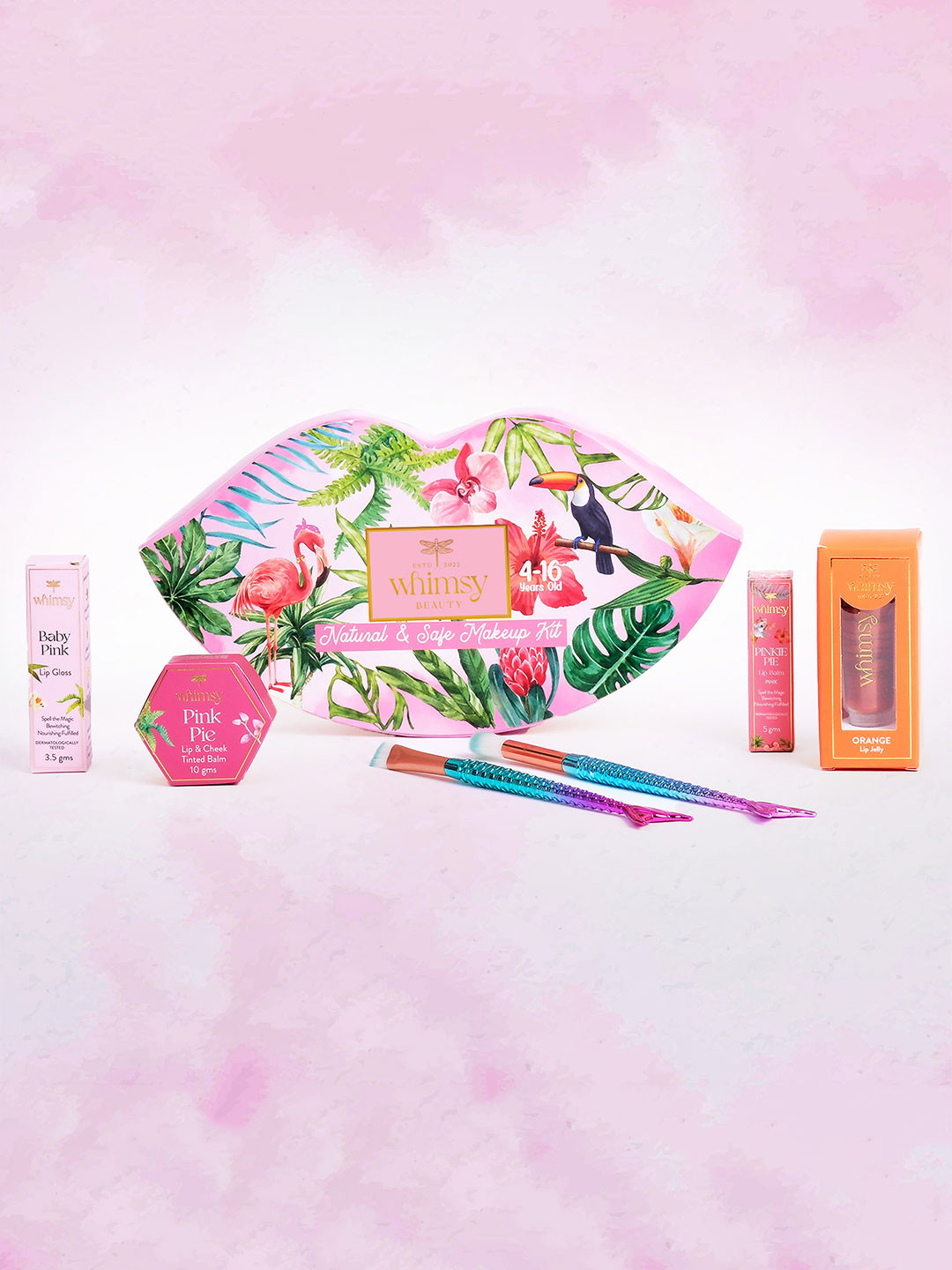 Buy Whimsy Beauty Set Of 7 Liplicious Beauty Makeup Gift Set - Makeup ...