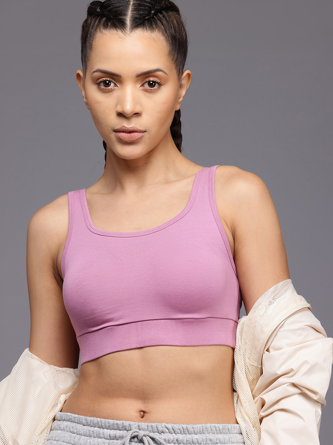 Buy HRX By Hrithik Roshan Medium Coverage Lightly Padded Lifestyle Bra - Bra for Women 30701930 ...