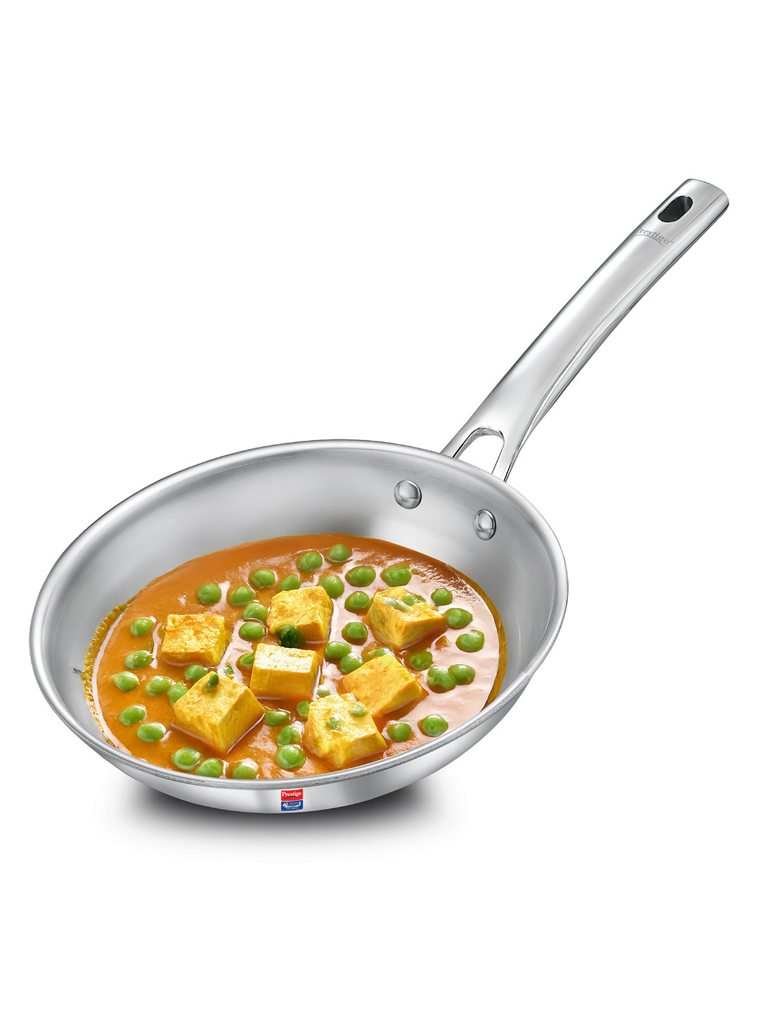 Buy Prestige Silver Splendid Thick Gauge TriPIy Body Fry Pan 18Cm/0.8L ...