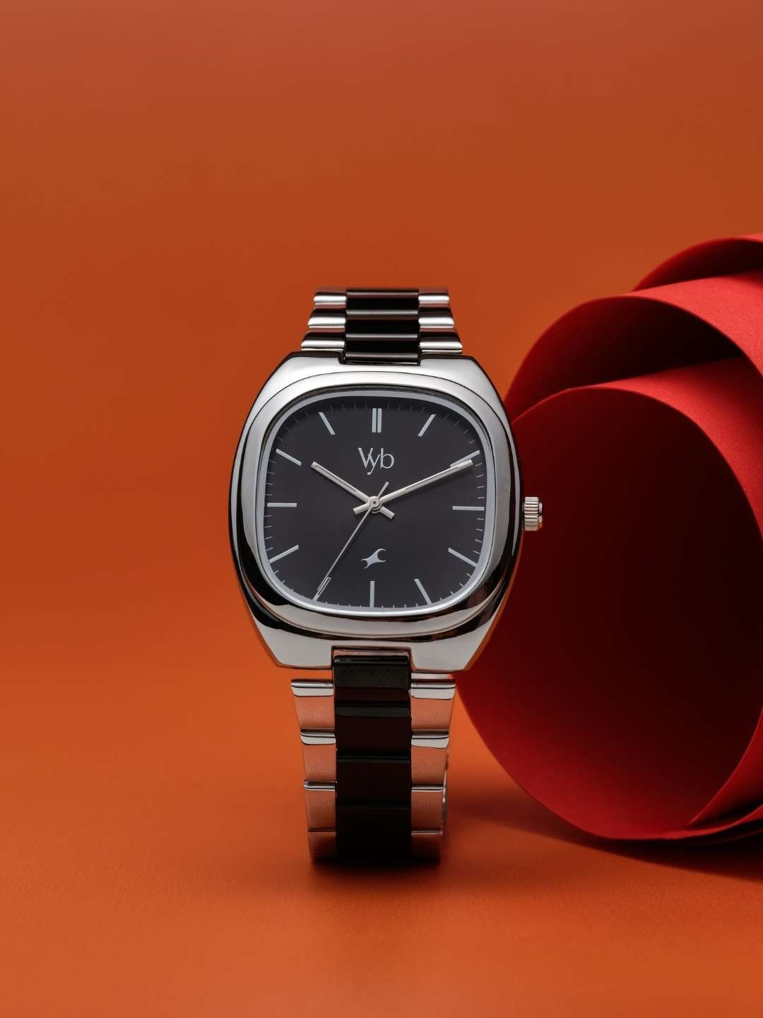 Buy Fastrack Men Vyb Aviator Analogue Watch FV30004KM01W - Watches for ...