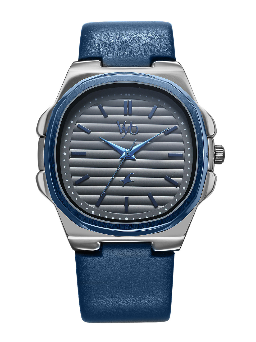 Buy Fastrack Men Vyb Drift Textured Analogue Watch FV30011KL01W ...