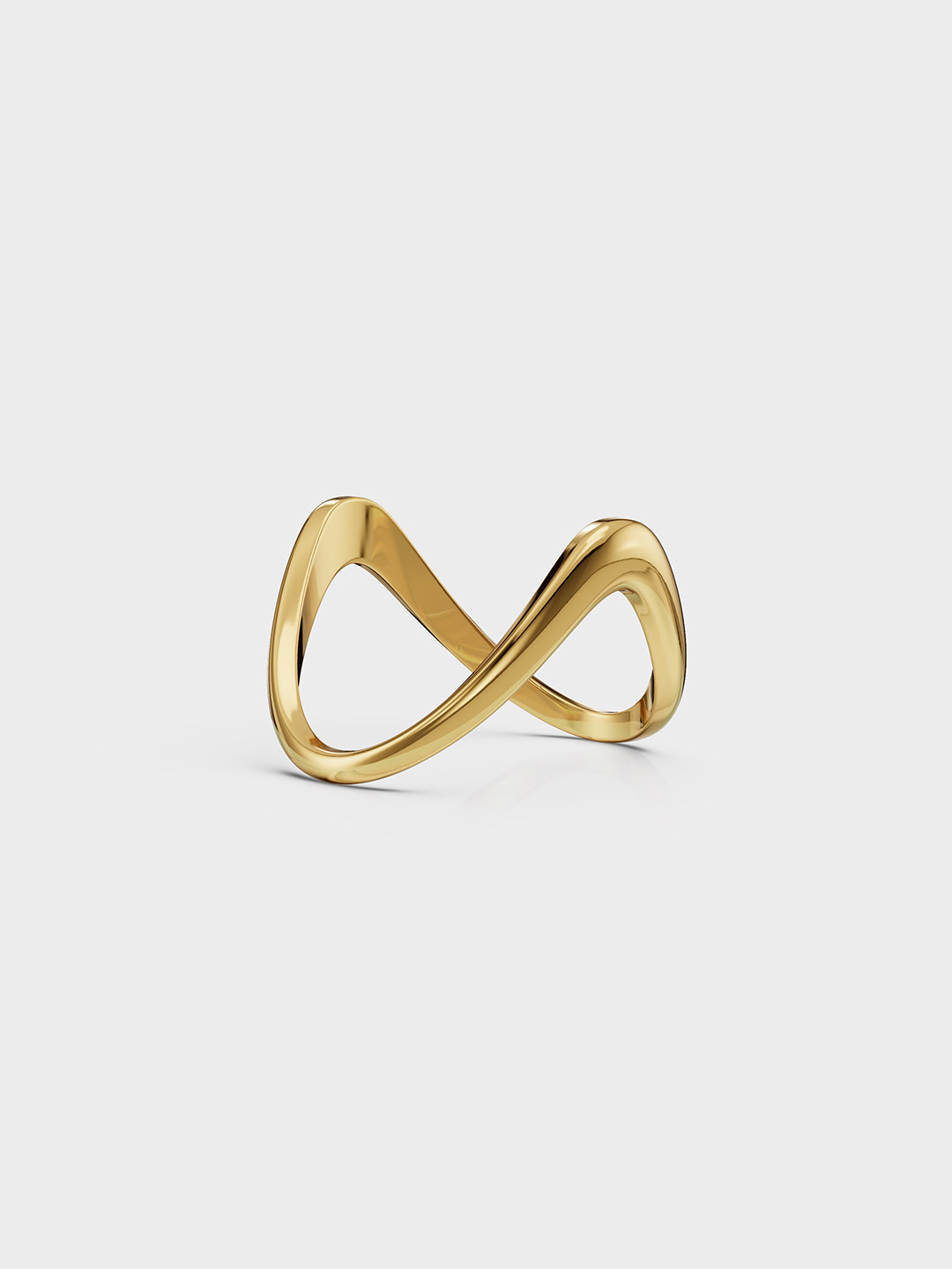 Buy Anushka Jain Jewellery 925 Sterling Silver Gold Plated V Shaped ...