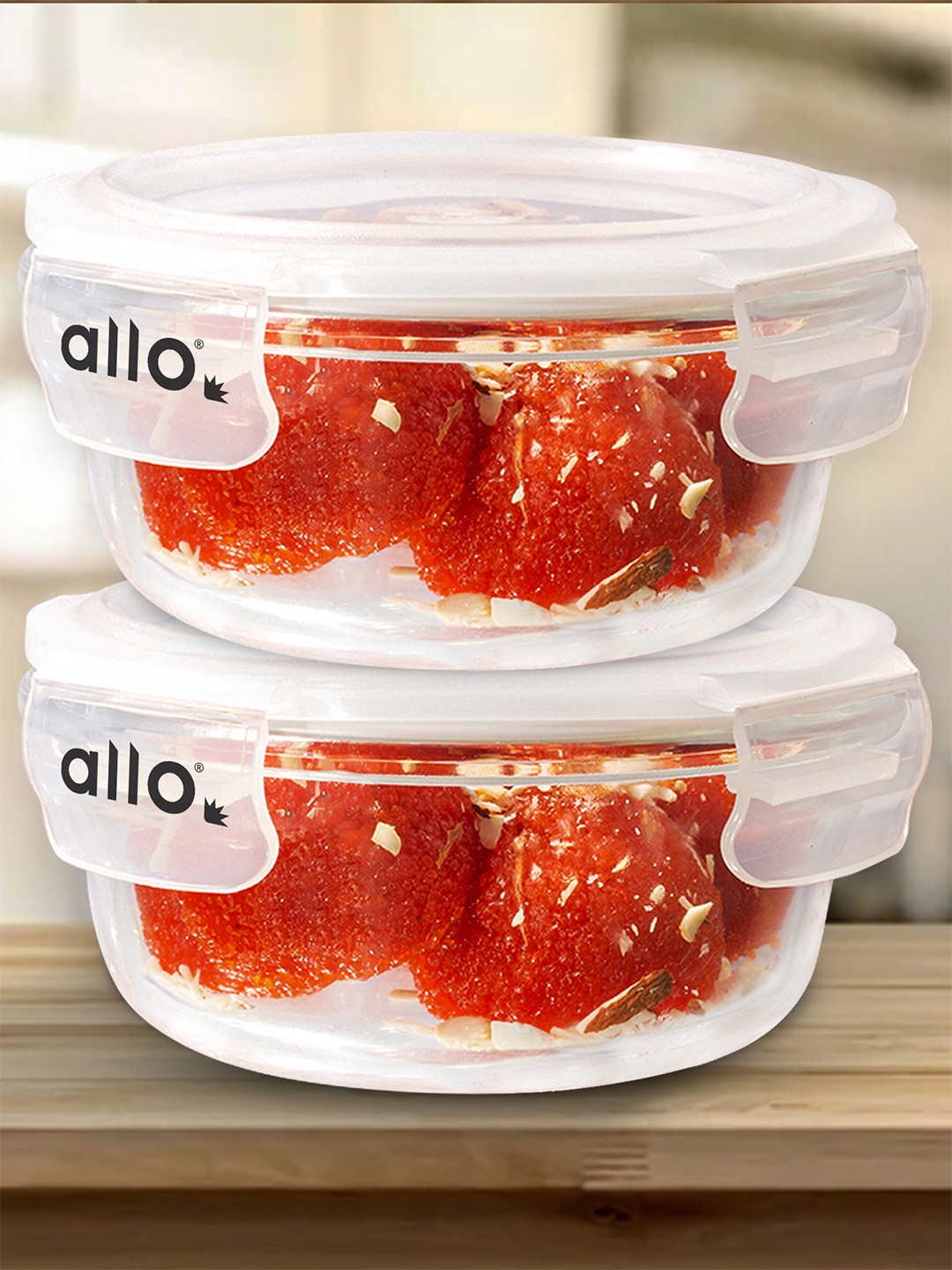 Buy Allo FoodSafe Microwave Safe Glass Containers For Fridge Storage ...