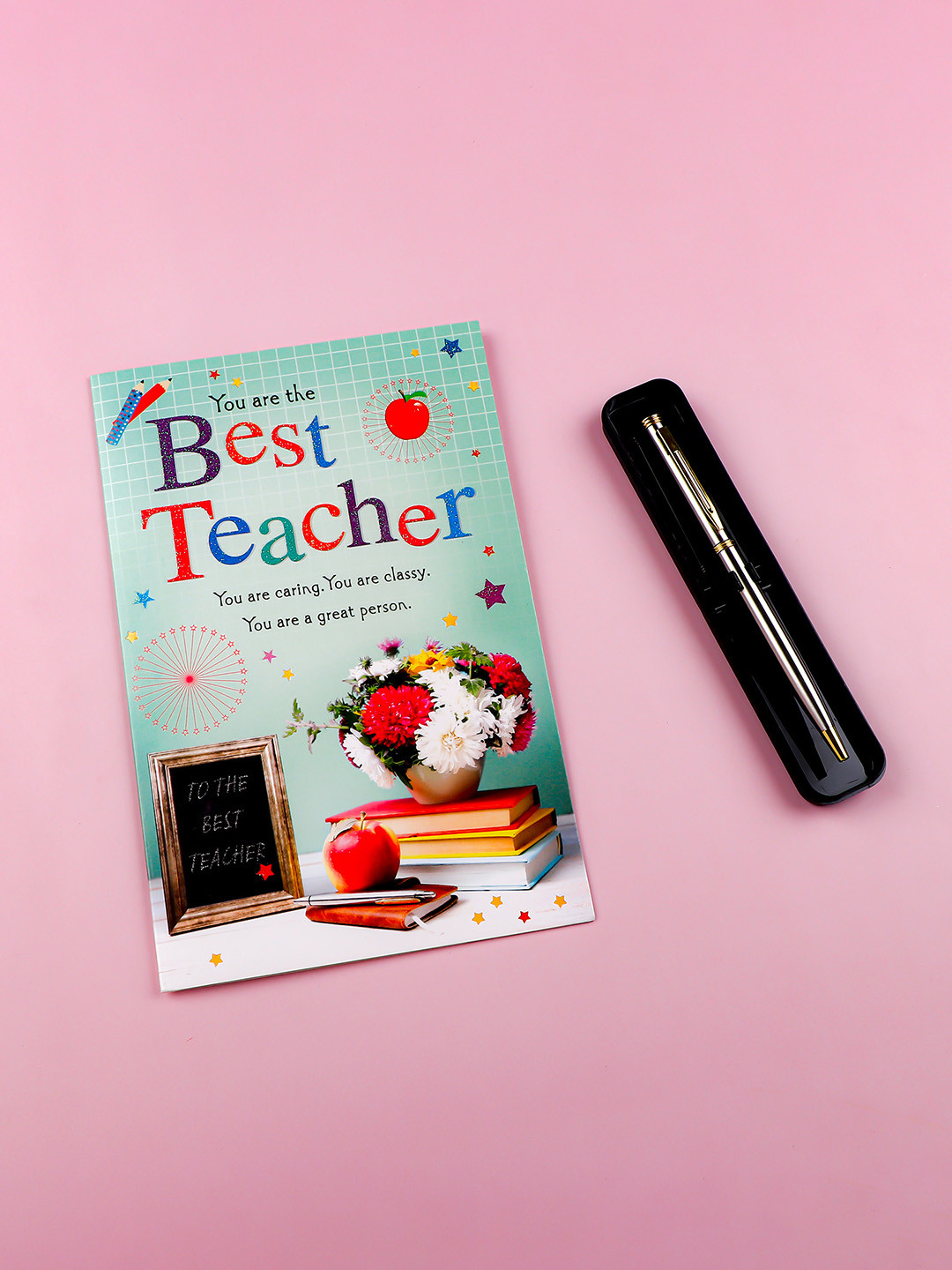 Buy Archies Black & Green 2 Pieces Printed Teachers Day Gift Set ...