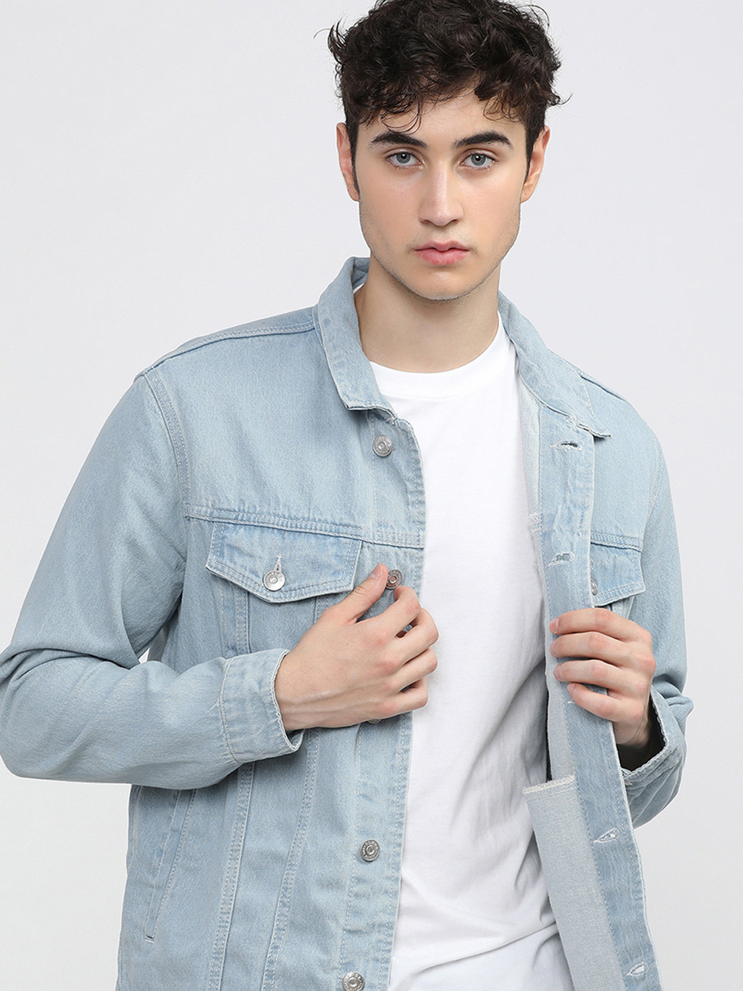 Buy HIGHLANDER Men Denim Jacket - Jackets for Men 30745422 | Myntra