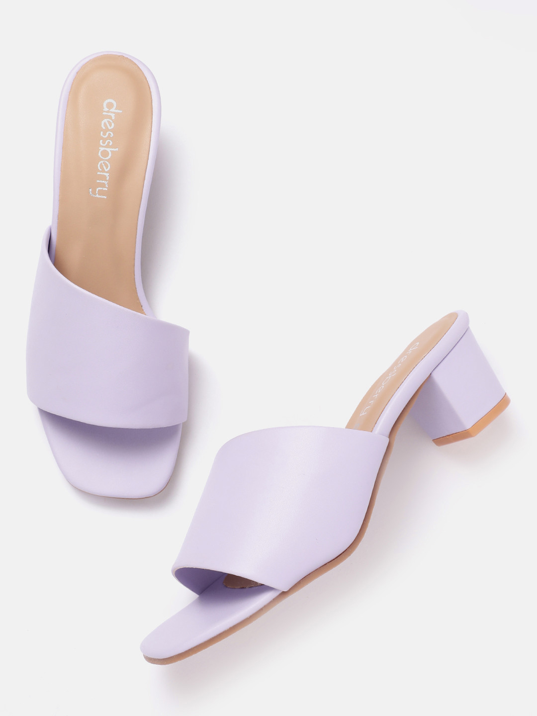 Buy DressBerry Open Toe Block Heel - Heels for Women 30759638 | Myntra