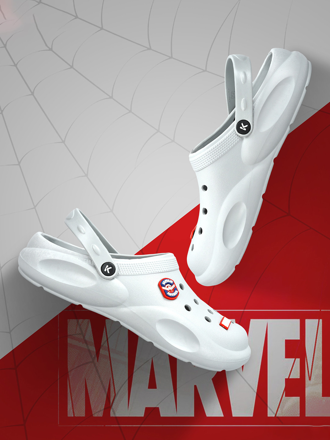 Buy PARAGON Men Marvel Anti Skid Clogs EVMK10903 - Flip Flops for Men ...