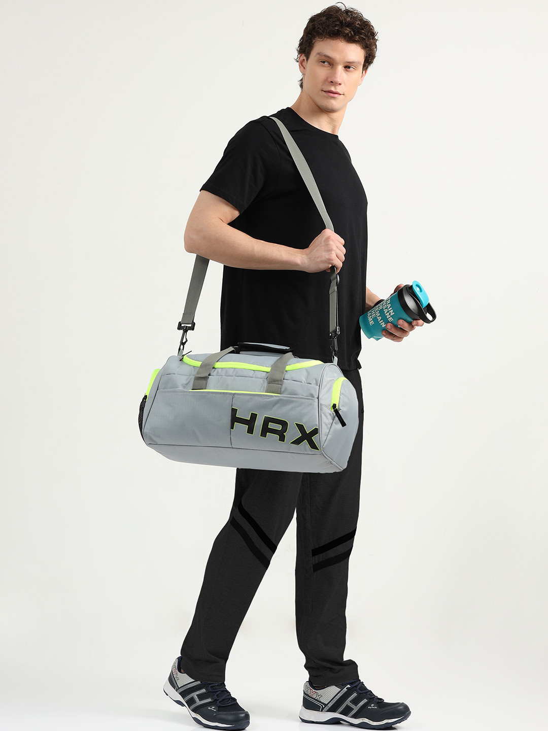Buy HRX By Hrithik Roshan Medium Foldable Sports Or Gym Duffel Bag ...