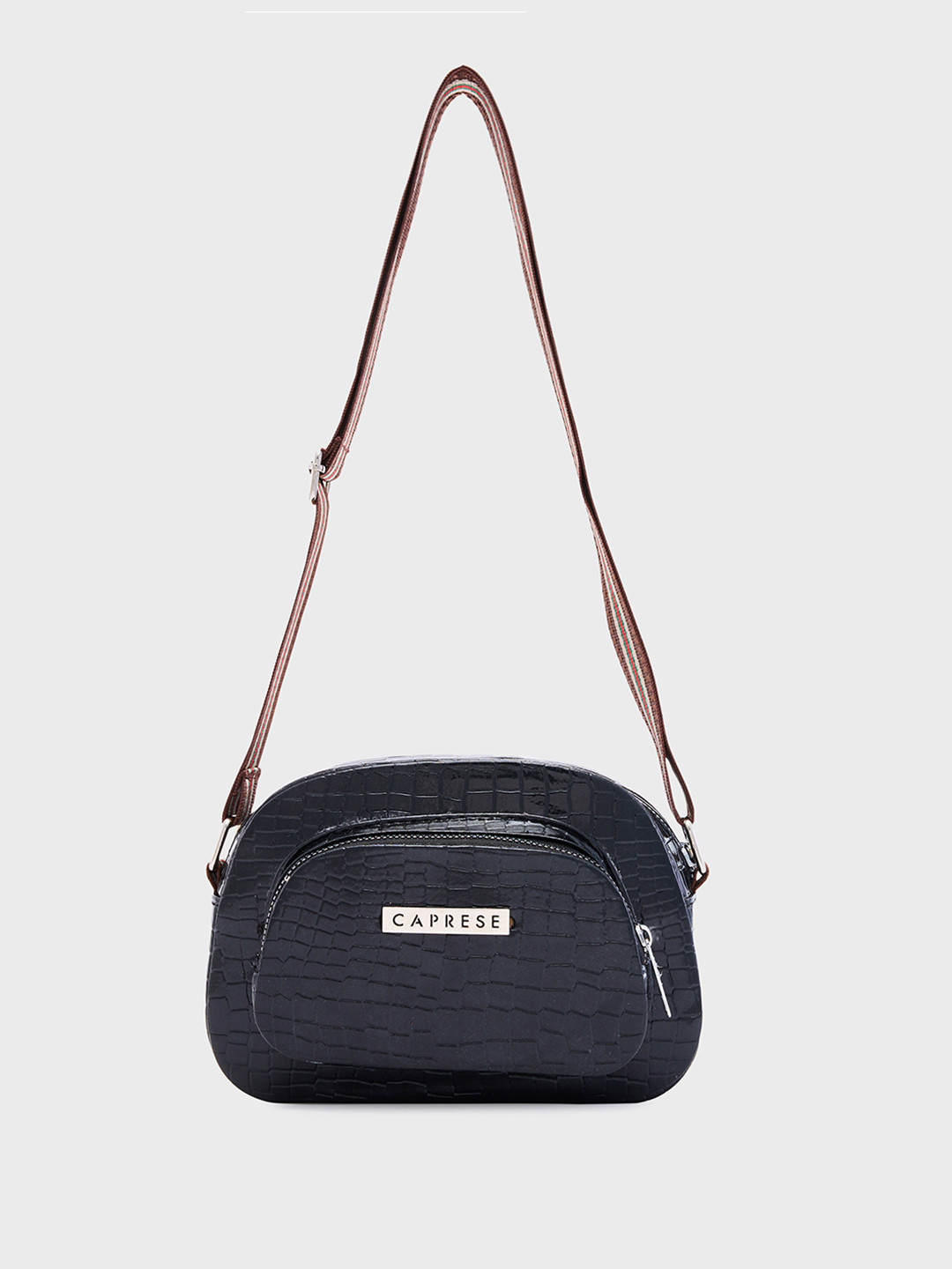 Buy Caprese Tiko Women Black Medium Sling Bag - Handbags for Women ...