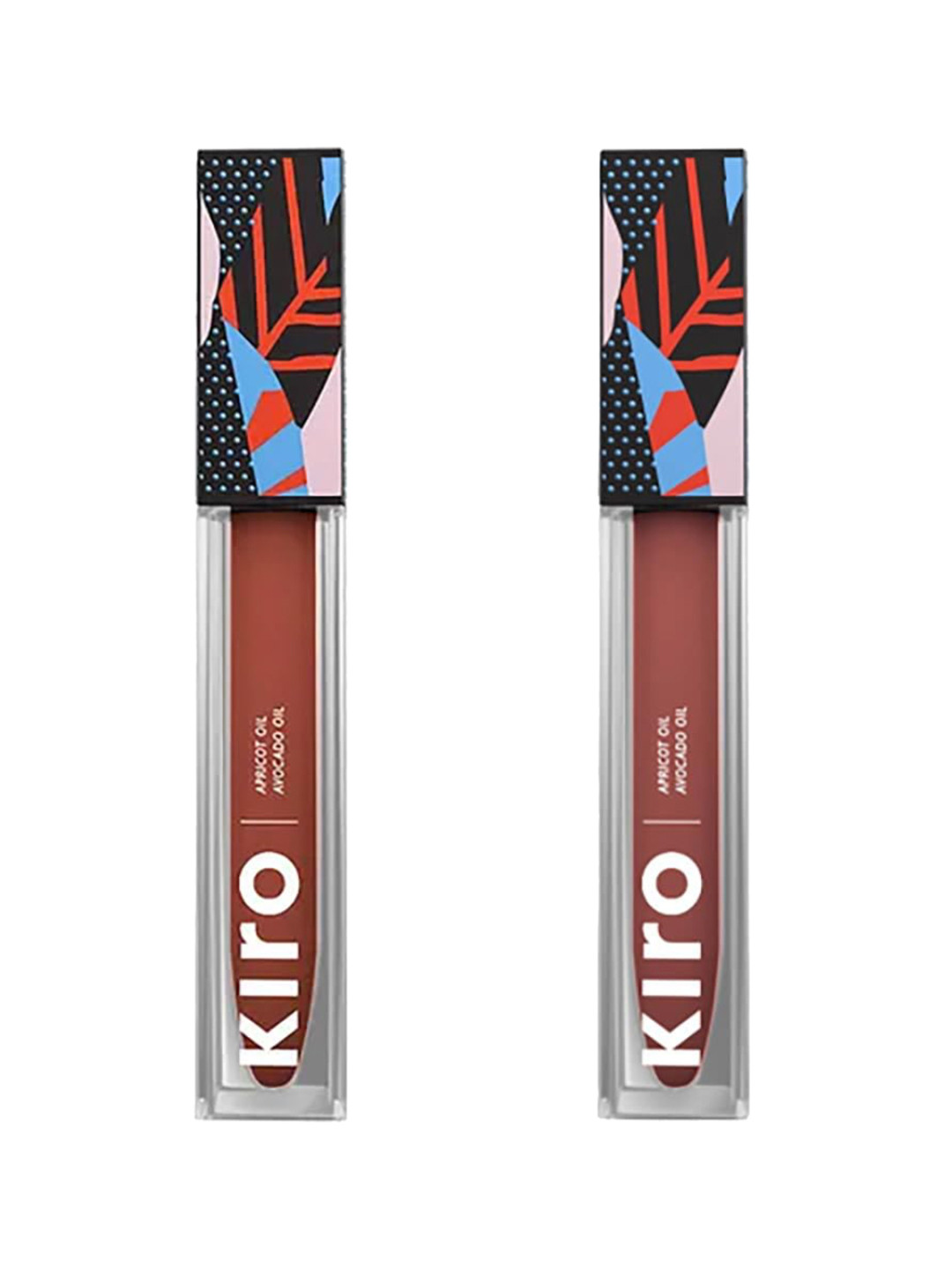 Buy KIRO 2 Pcs Four Play Non Stop Matte Liquid Lipstick 6ml Each Nutmeg ...