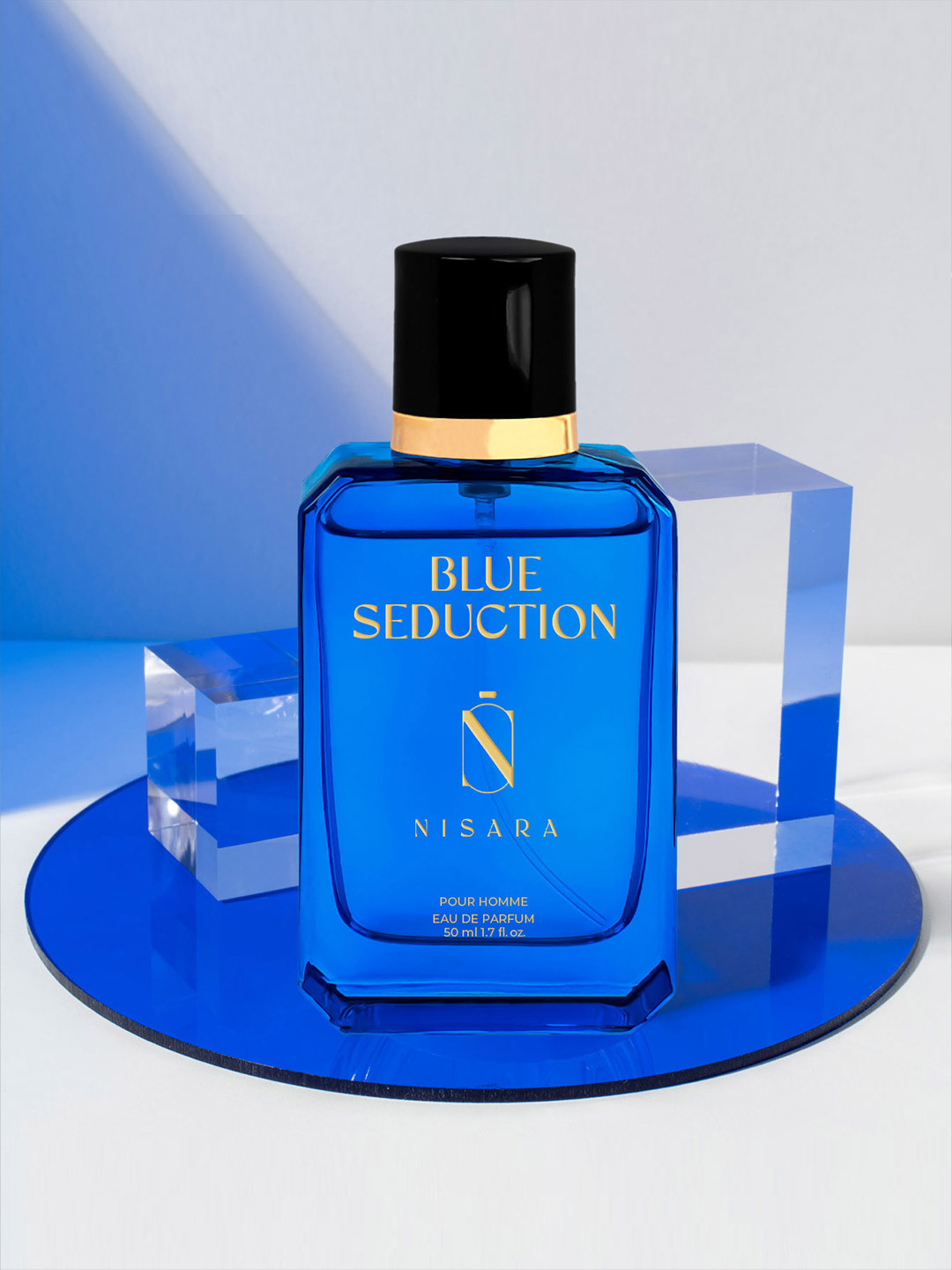 Buy NISARA Blue Seduction Long Lasting Eau De Parfum 50 Ml - Perfume ...