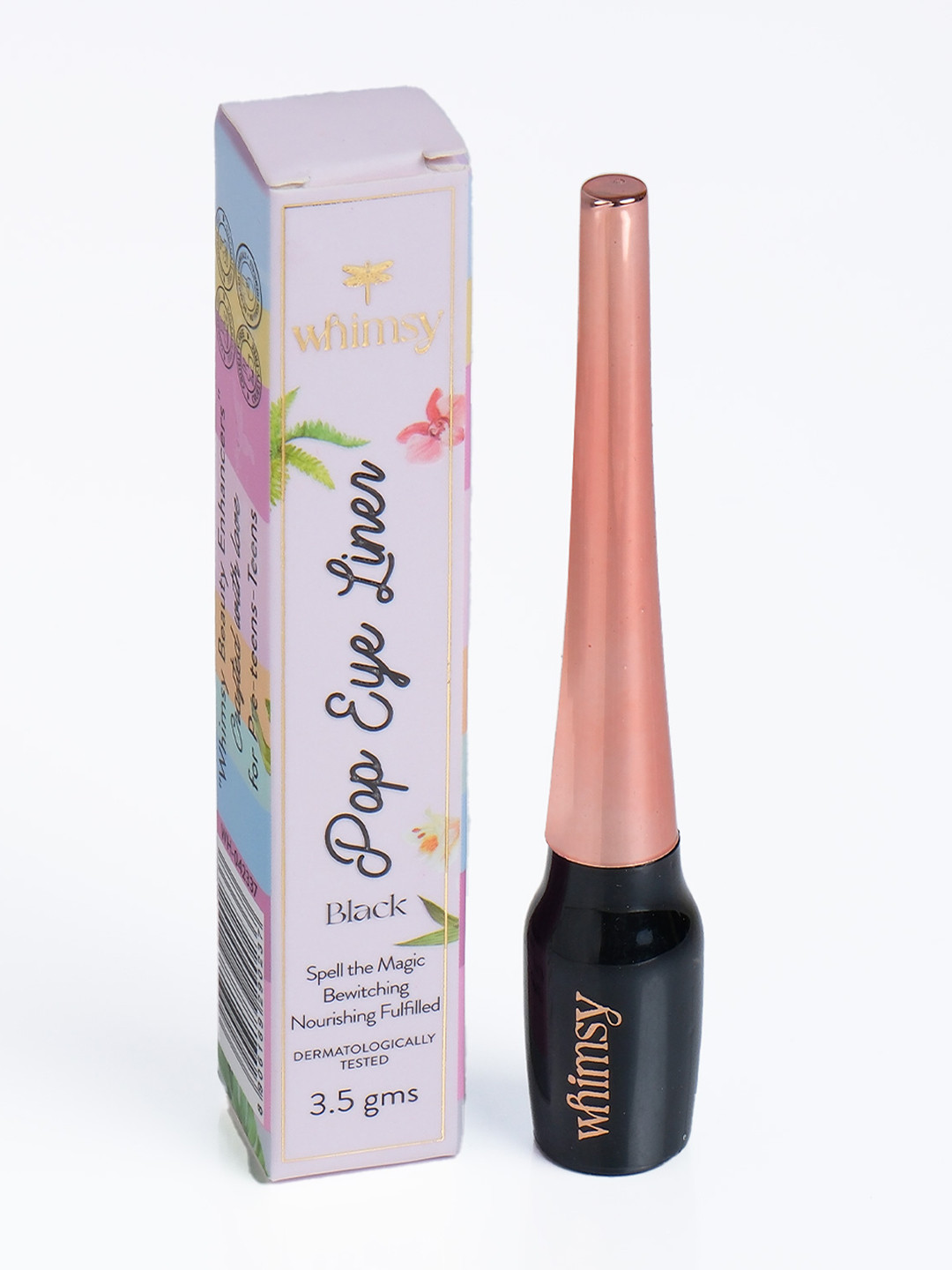 Buy Whimsy Whimsy Safe And Organic Water Washable Pop Eyeliner For Girls 3.5g Black - Eyeliner ...