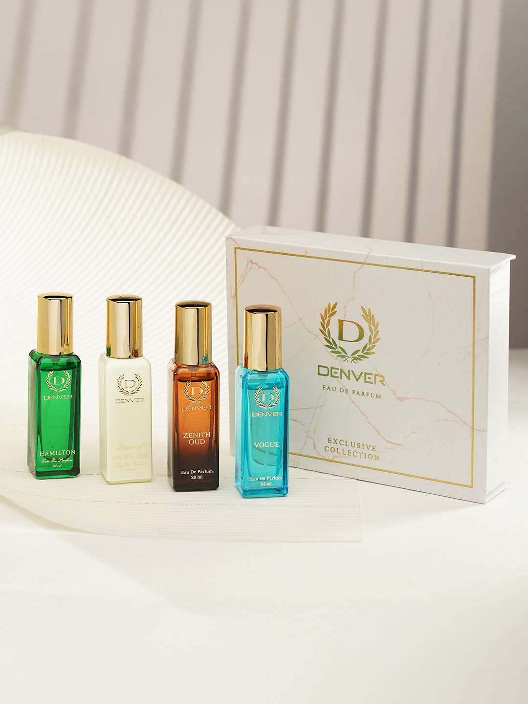 Buy DENVER Set Of 4 Unisex Strong & Long Lasting Luxury Eau De Parfum ...