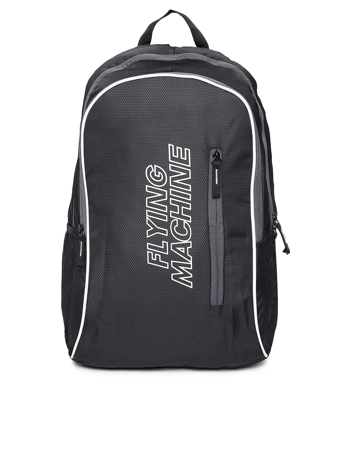Buy Flying Machine Men Black Brand Logo Backpack - Backpacks for Men ...