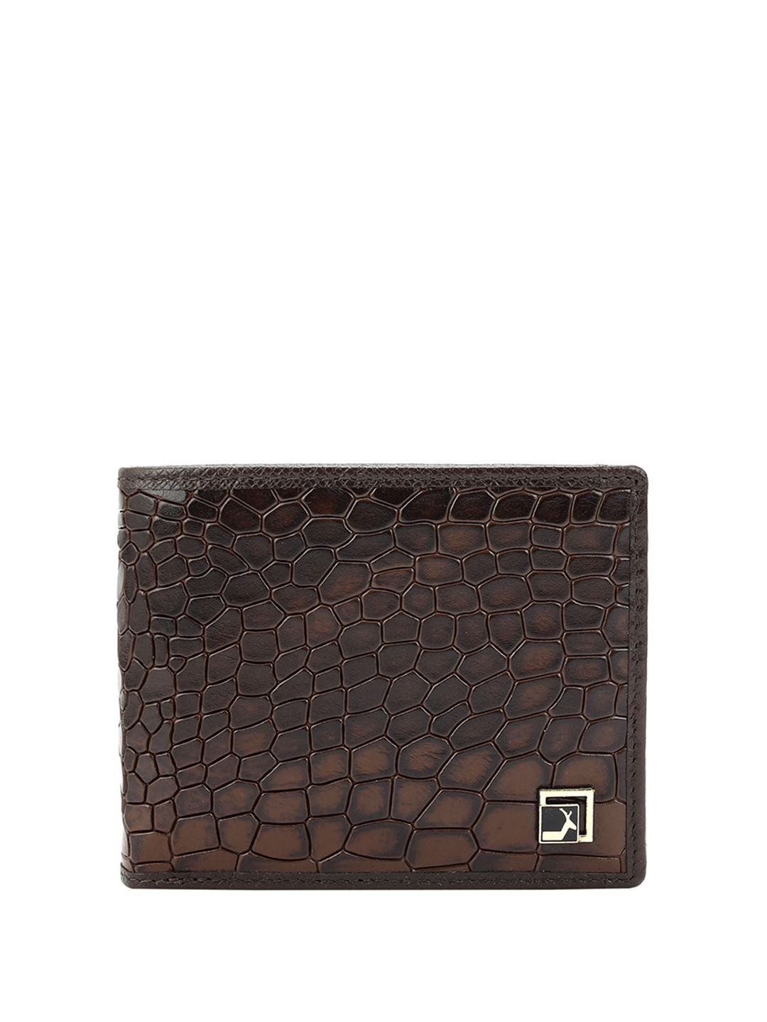 Buy Da Milano Men Textured Leather Three Fold Wallet - Wallets for Men ...